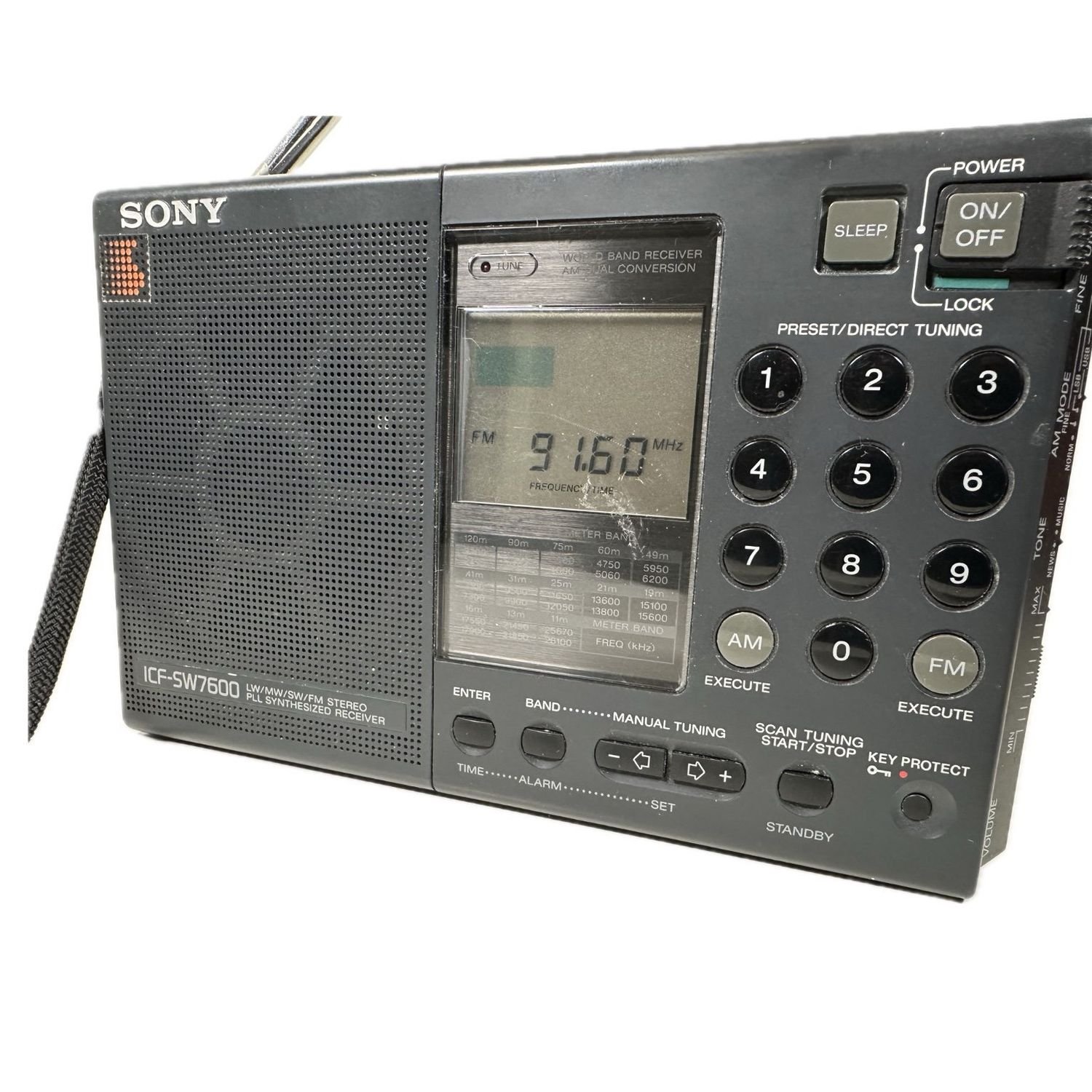 Vintage Sony ICF-SW7600 Radio LW/MW/SW/FM PLL S.. | Köp på Tradera (624235143)