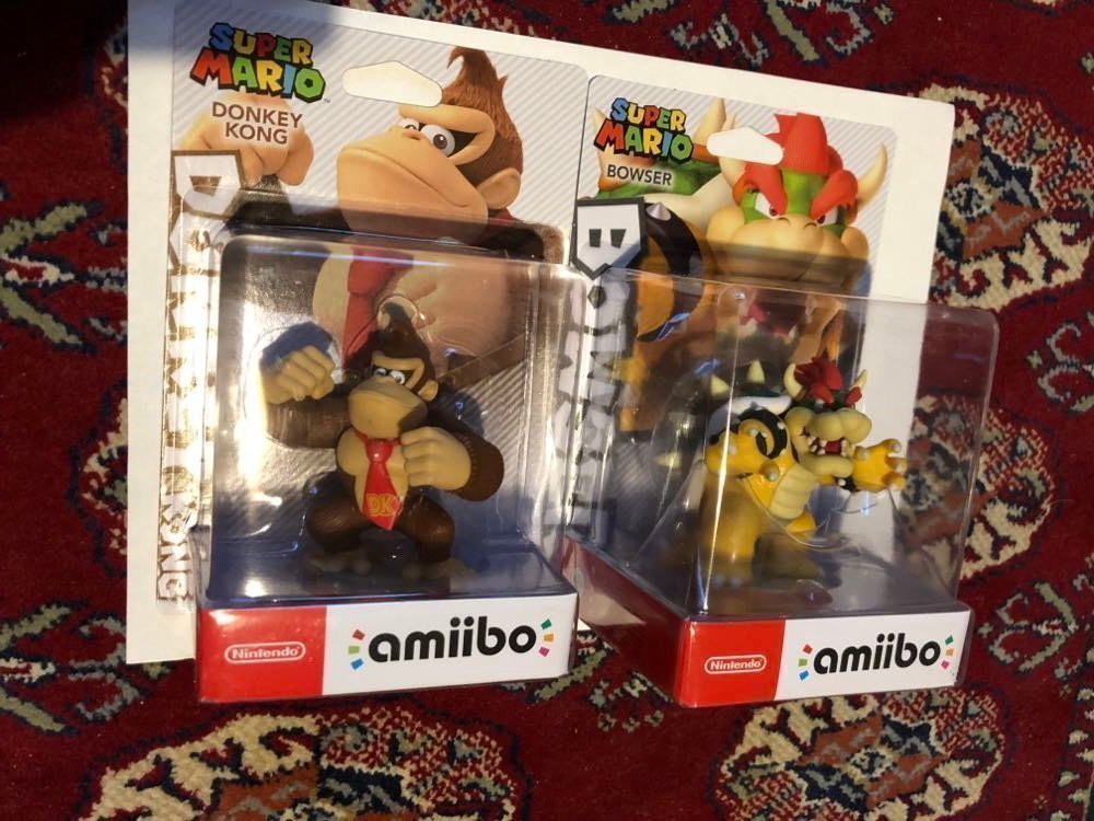 Amiibo Bowser + Amiibo Donkey Kong | Köp på Tradera (683105560)