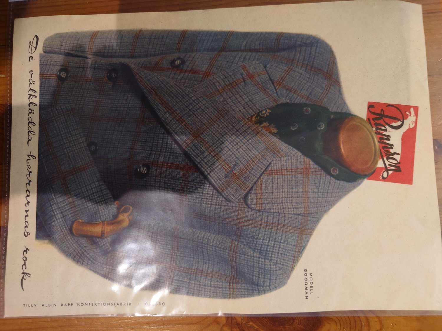 Herrmode 1940-tal: Ramsay kavaj – Albin Rapp ko.. | Köp på Tradera (678978156)