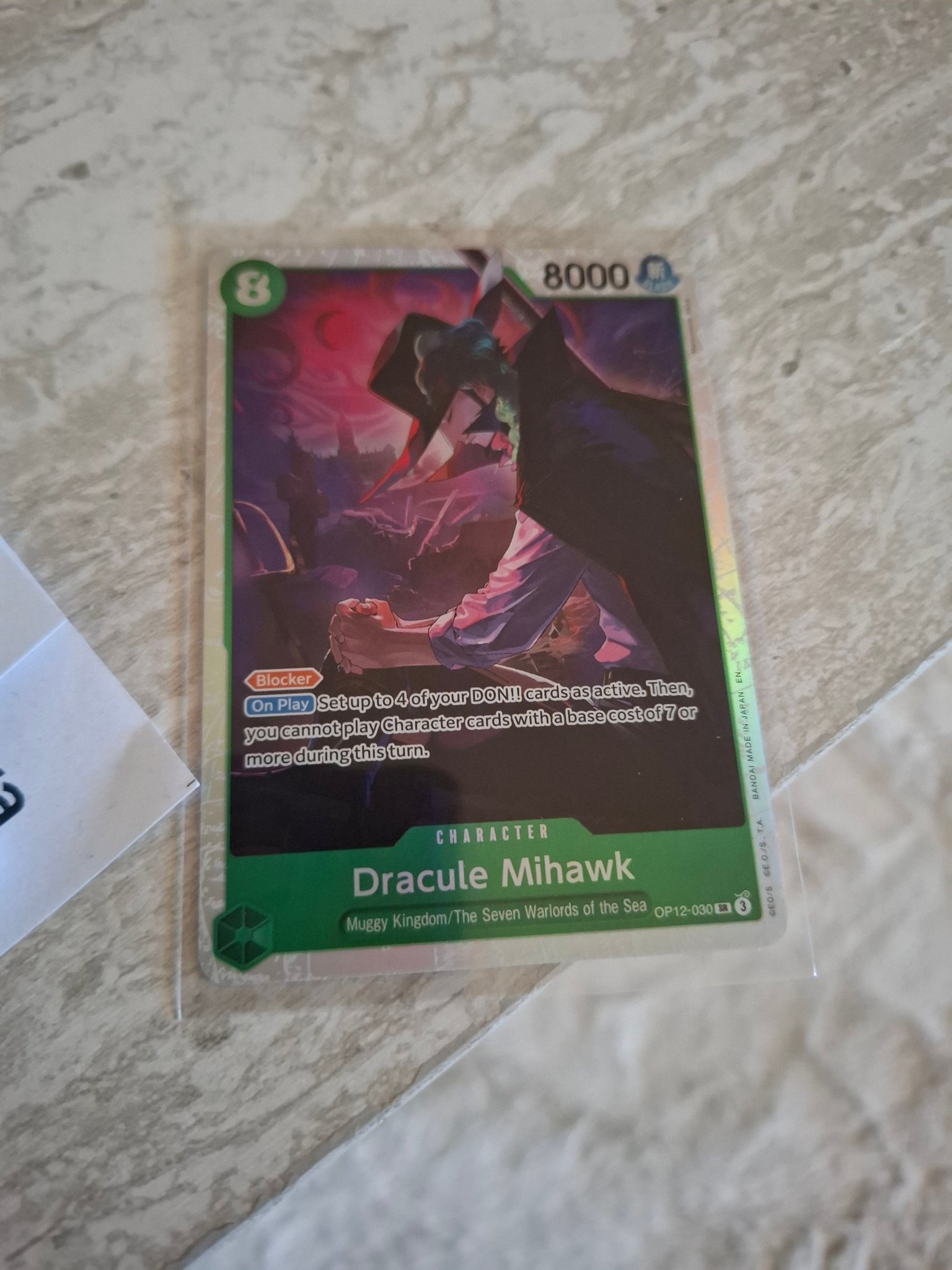 Dracule Mihawk - One Piece TCG - OP12-030 | Köp på Tradera (704236216)