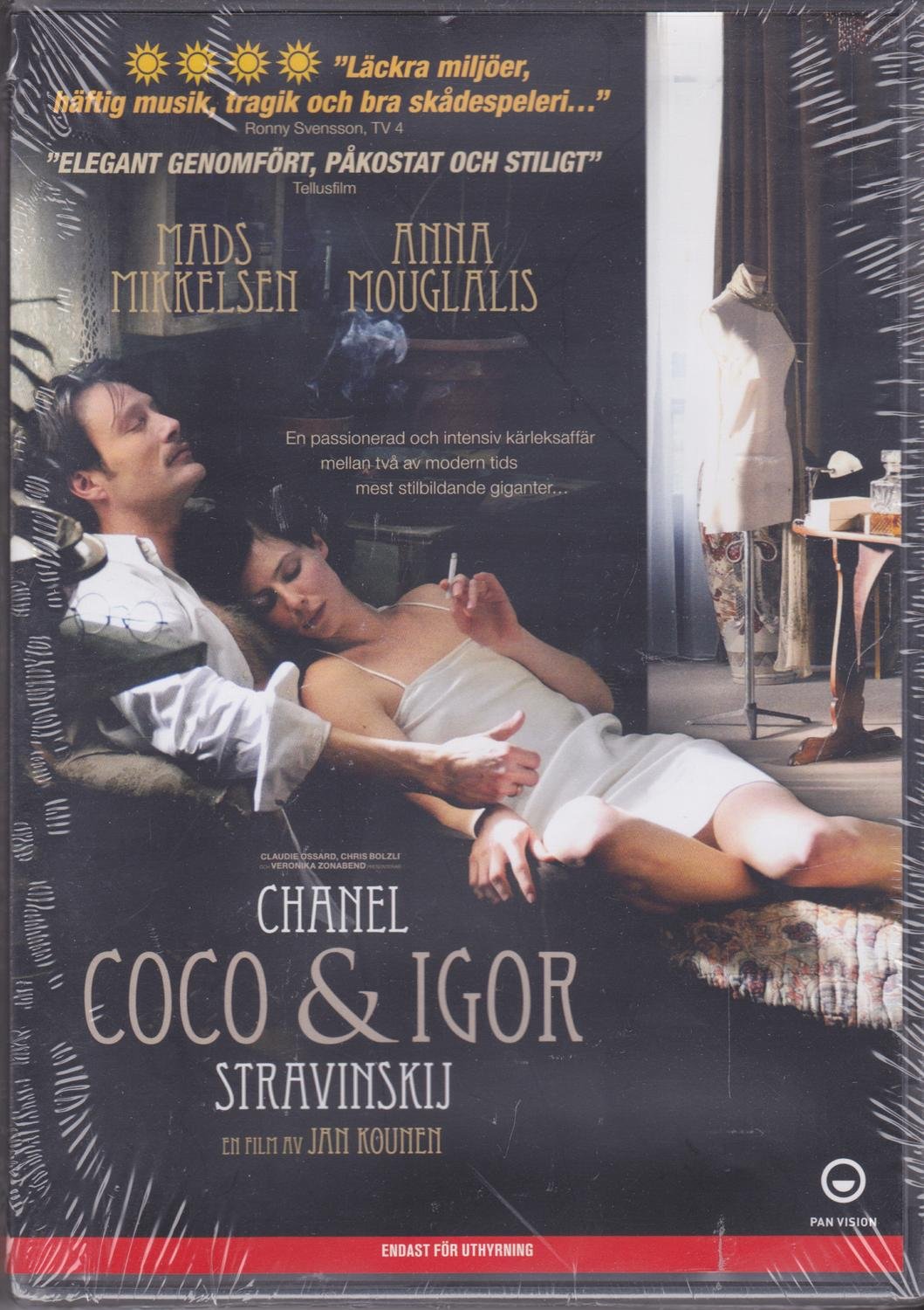 DVD / Coco Chanel & Igor Stravinskij / Mads Mik.. | Köp på Tradera (581853893)