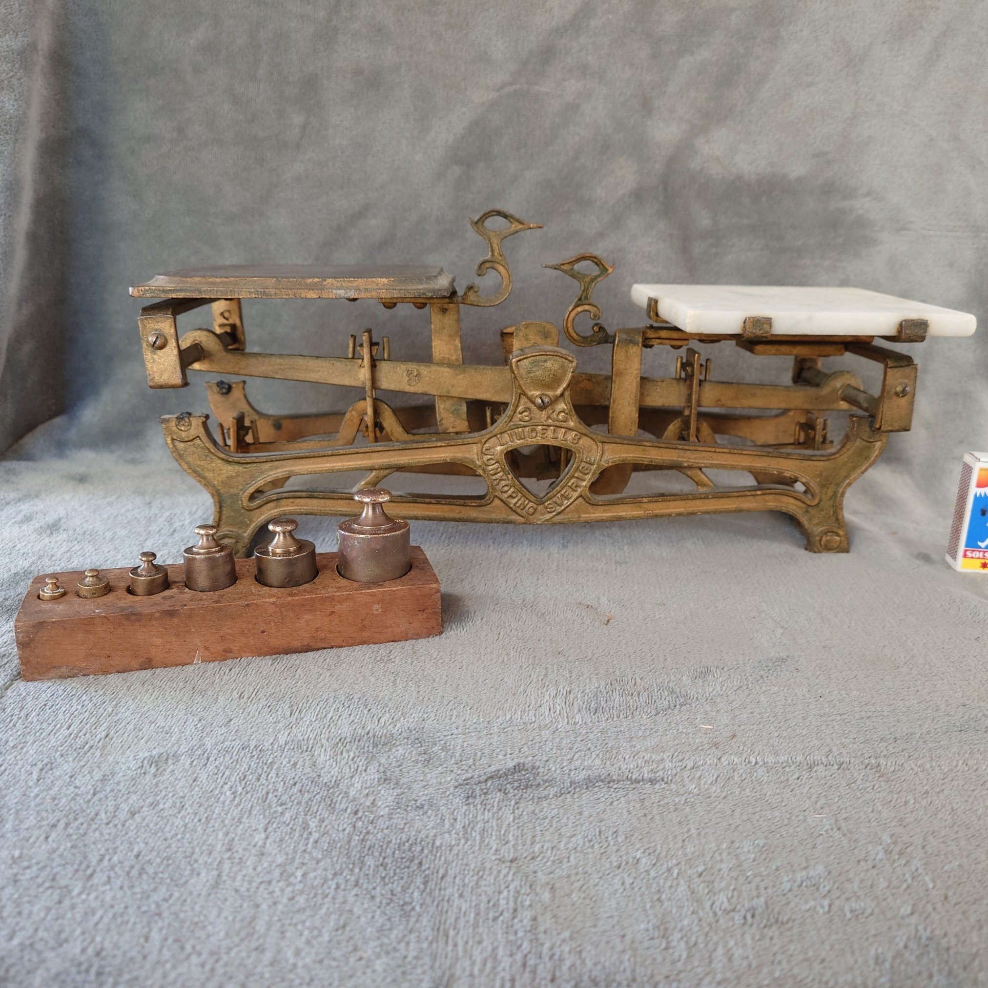 Balansvåg 3kg. Lindells Jönköping, 1900-talets .. | Köp på Tradera (697766108)