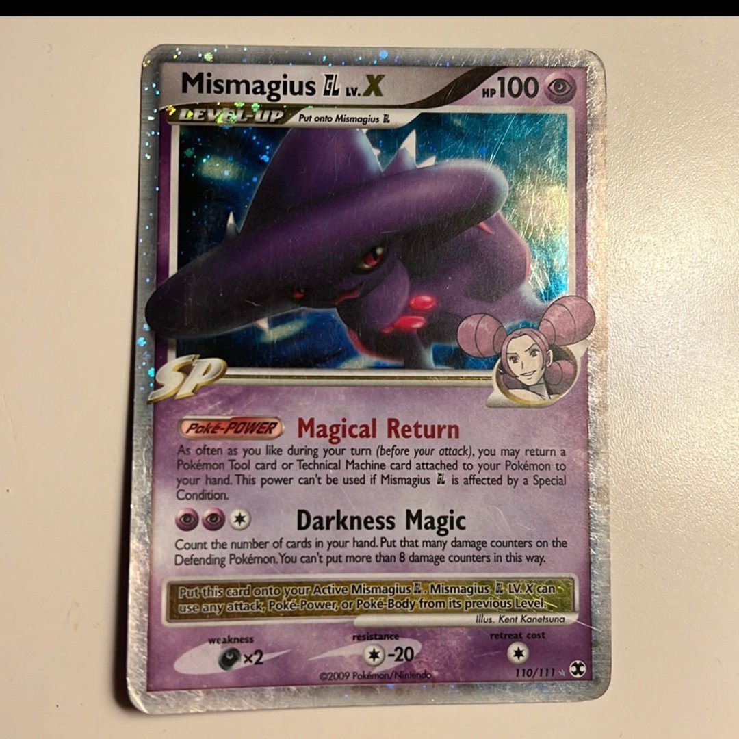 Se produkter som liknar Mismagius GL LV.X Pokémonkort på Tradera (687669772)