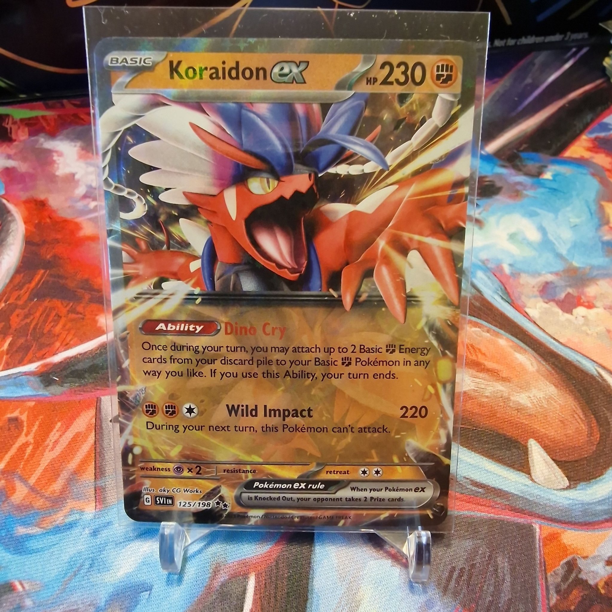 Koraidon ex - SV1II 125/198 | Köp på Tradera (705169583)