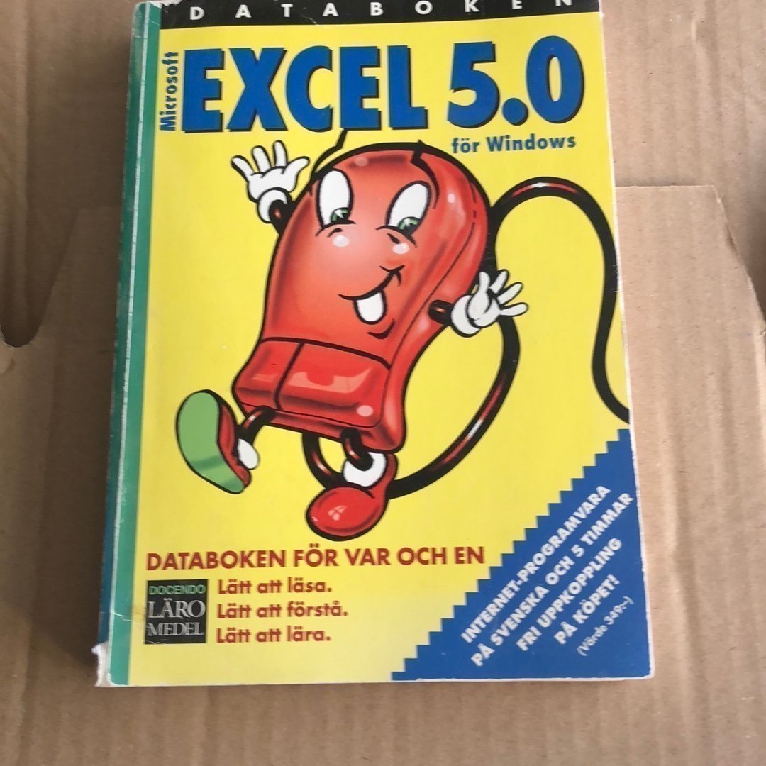 Microsoft Excel 5.0 för Windows - Databoken för.. | Köp på Tradera (710507453)