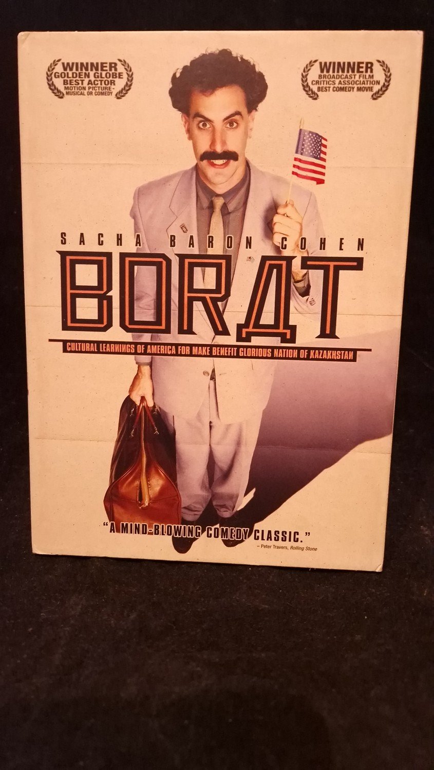 Borat (DVD) Sacha Baron Cohen - OOP/Utgången | Köp på Tradera (670252373)