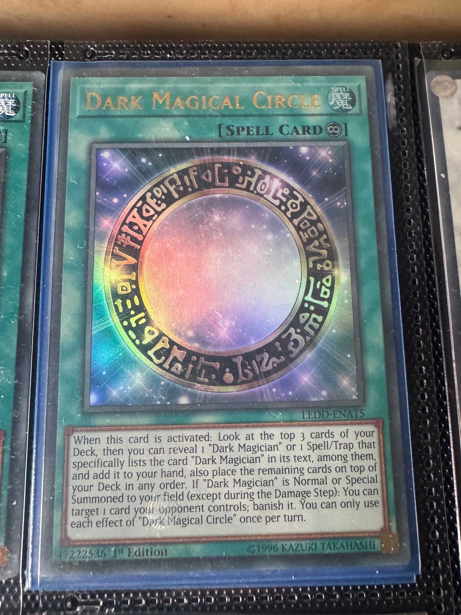 Dark Magical Circle - Yu-Gi-Oh! Kort | Köp på Tradera (704879179)