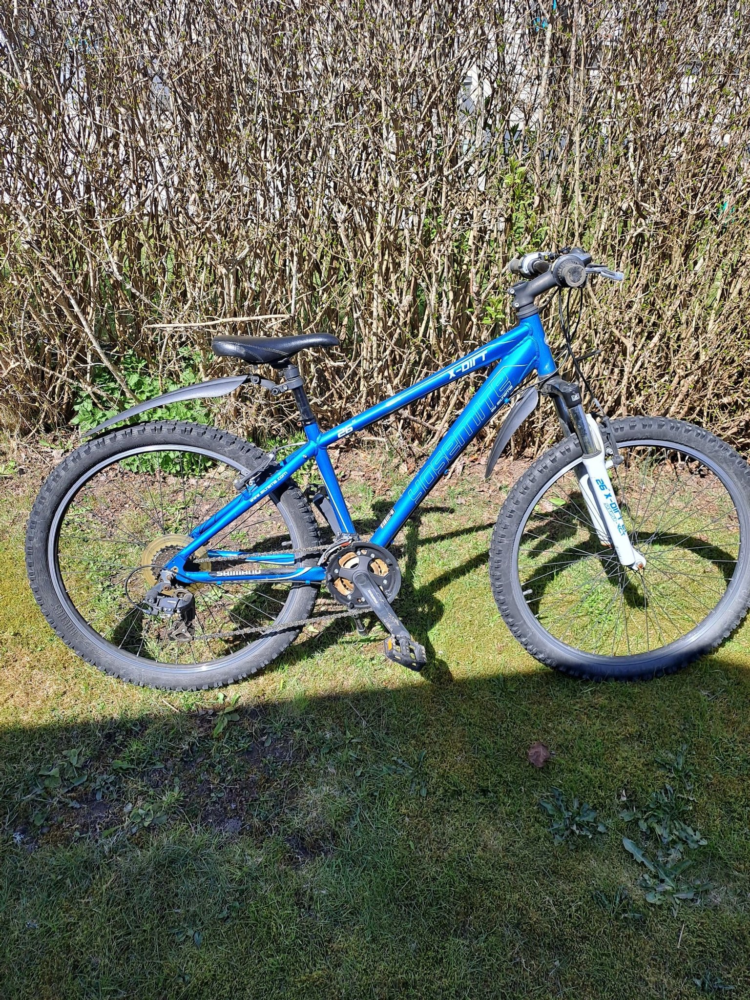 Cykel 26'', blå, Yosemite från Biltema, se besk.. | Köp på Tradera (594513399)