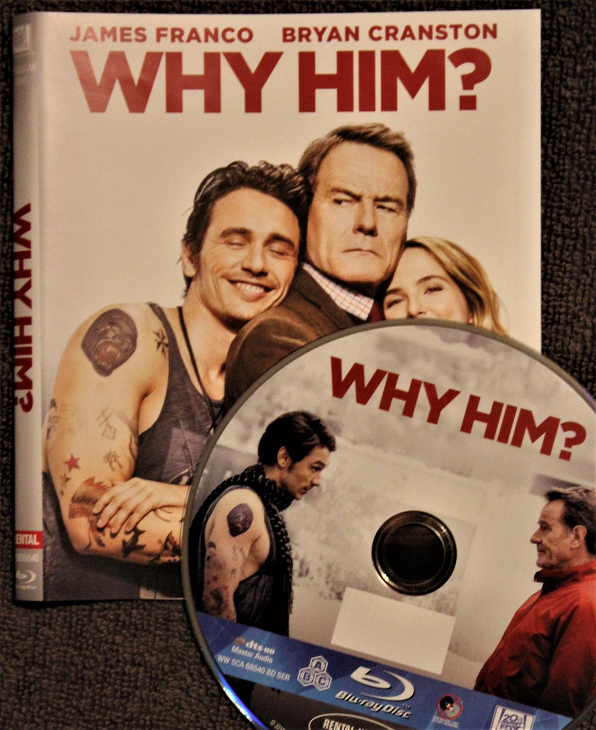 WHY HIM? BLU-RAY Endast skiva.. | Köp från MusikOchFilm på Tradera (512640509)