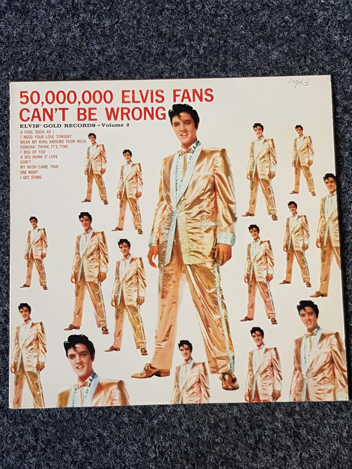 LP: ELVIS PRESLEY -- 50.000.000 Elvis fans cant be wrong LP: ELVIS PRESLEY -- 50.000.000 Elvis fans cant be wrong
