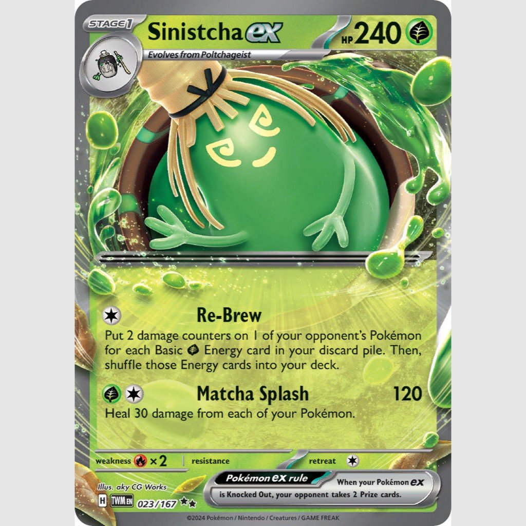 Sinistcha ex 023/167 Pokemon Twilig.. | Köp från Dealio på Tradera (699669043)