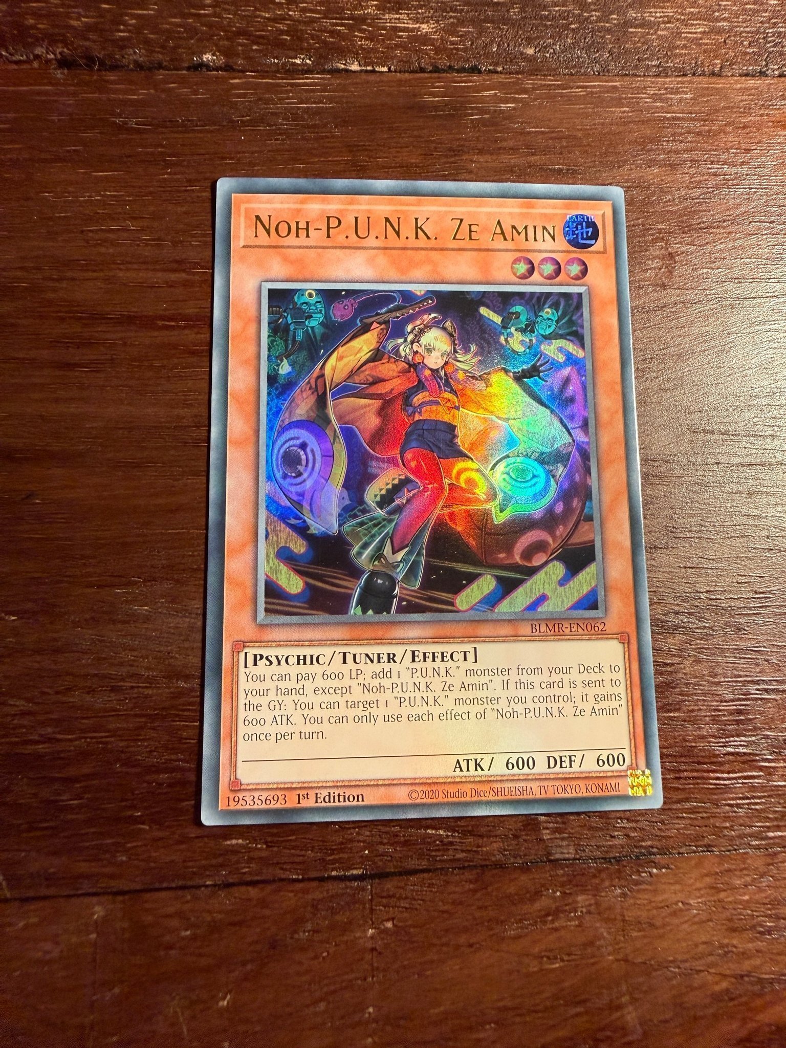 Se produkter som liknar Yu-Gi-Oh! NOH-P.U.N.K. Ze Amin på Tradera (707224353)