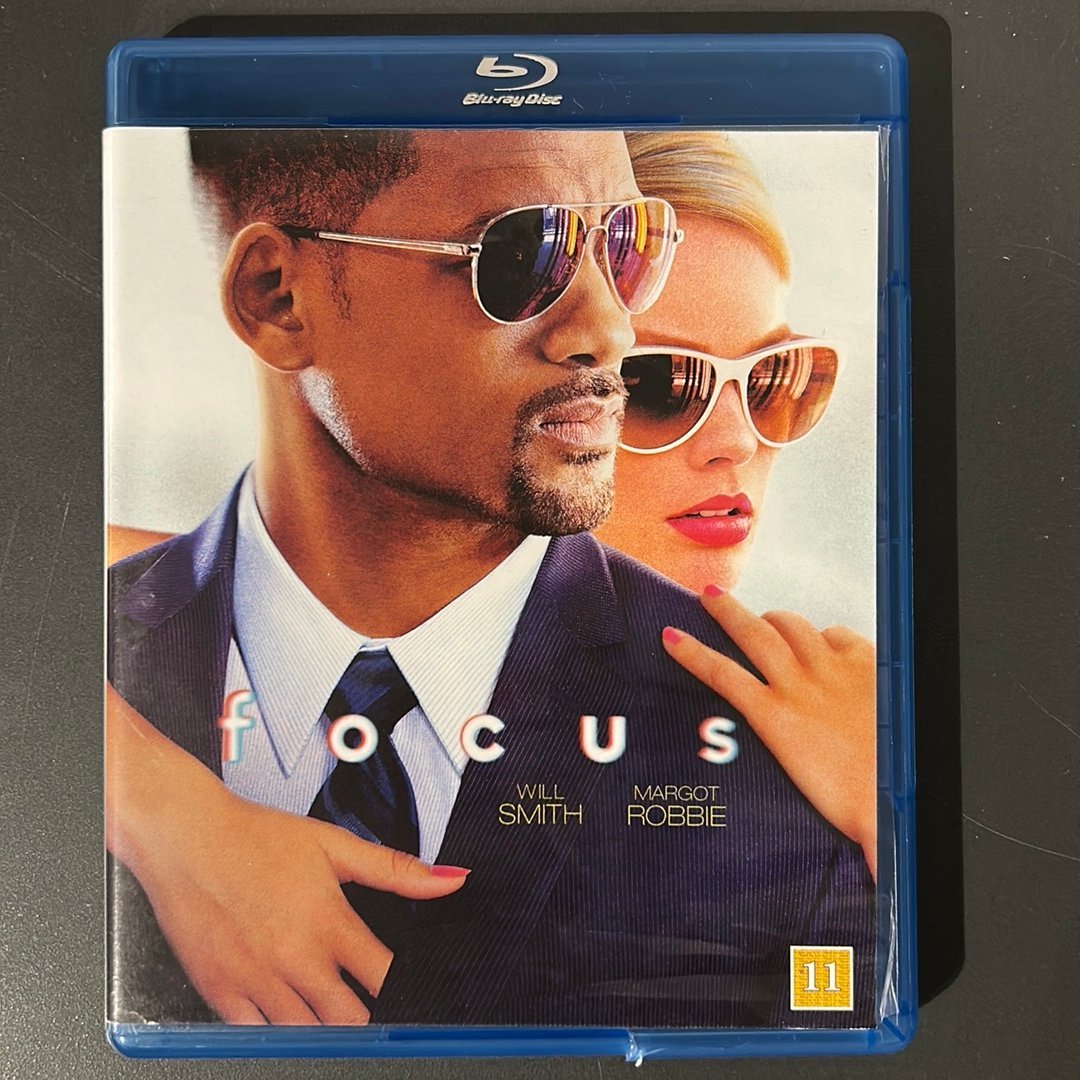 Focus - Blu-ray med Will Smith och Margot Robbie | Köp på Tradera (676969892)