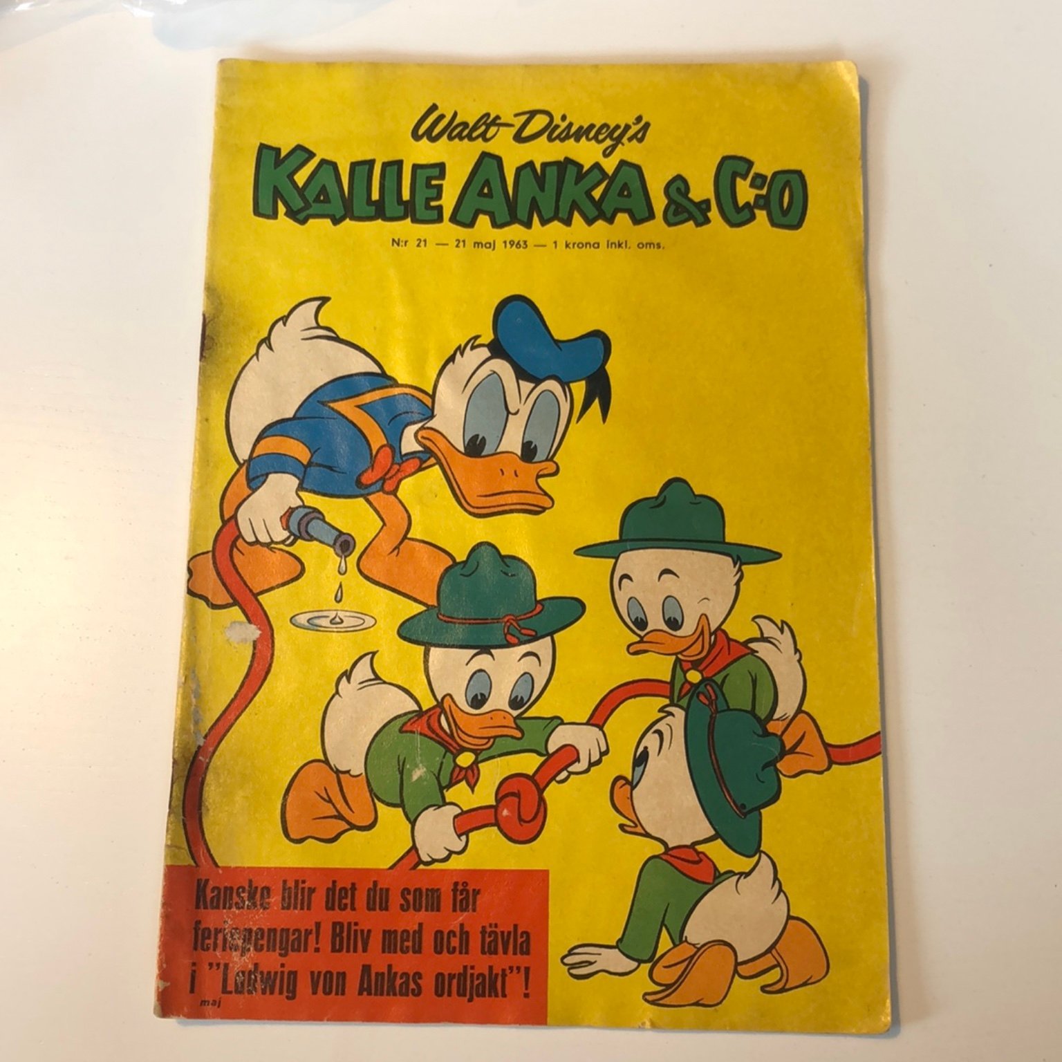 Se produkter som liknar Kalle Anka & Co - 1963 nr 21 .. på Tradera (629281741)