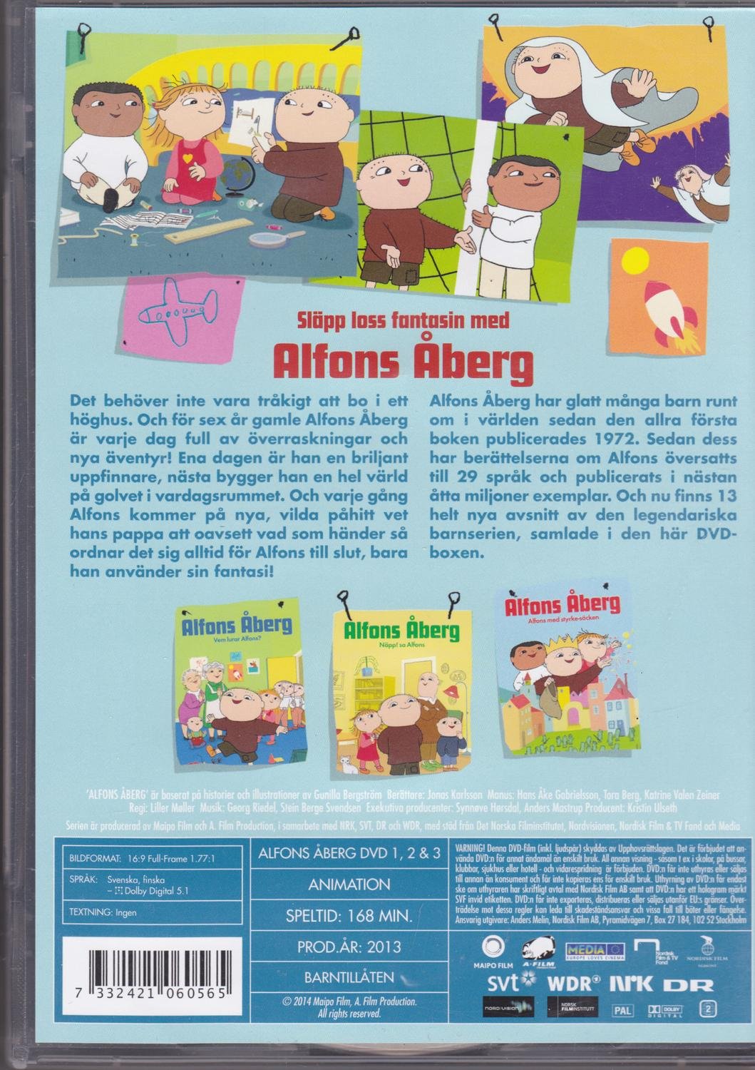 DVD / Alfons Åberg / TV-serien / 13 avsnitt / 3.. | Köp på Tradera (600500495)