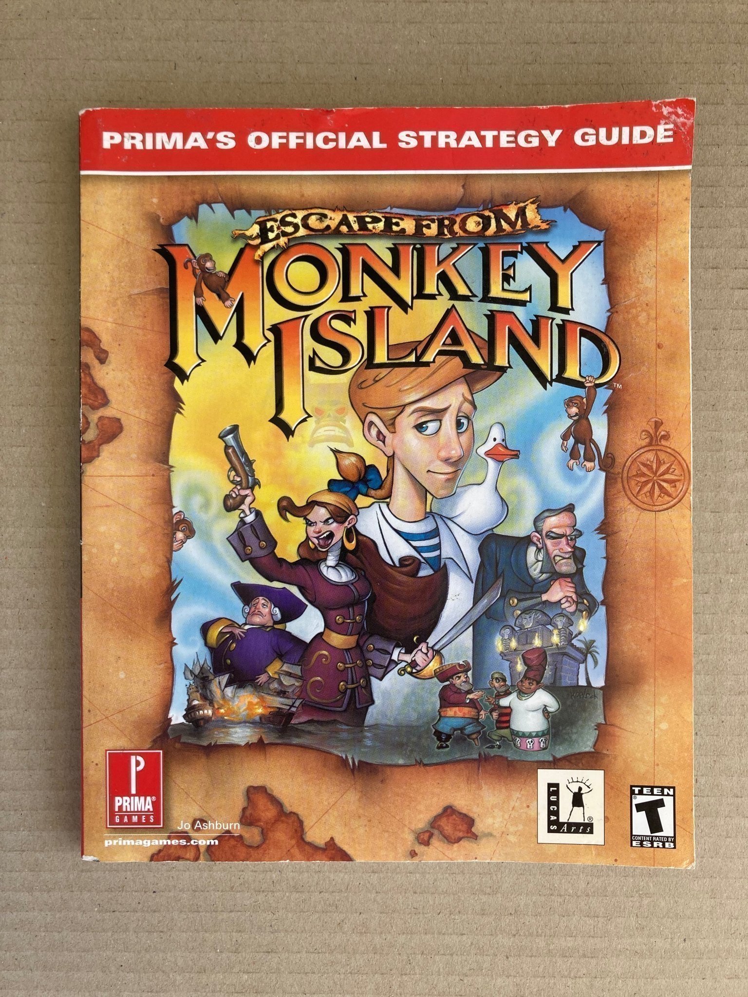 Escape From Monkey Island - PC - Spelguide - Wa.. | Köp på Tradera (710216762)