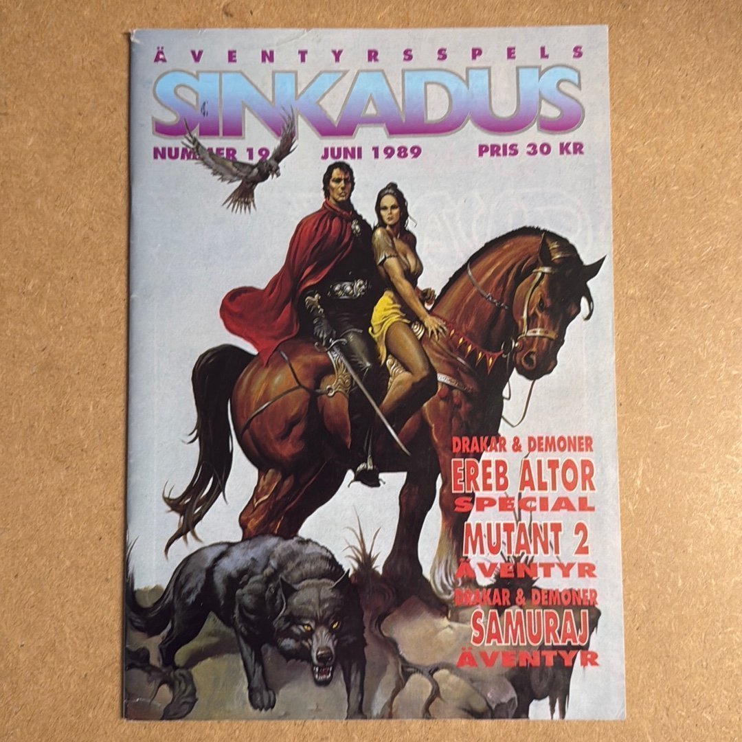 Se produkter som liknar Sinkadus Nummer 19, 1989 på Tradera (705709378)