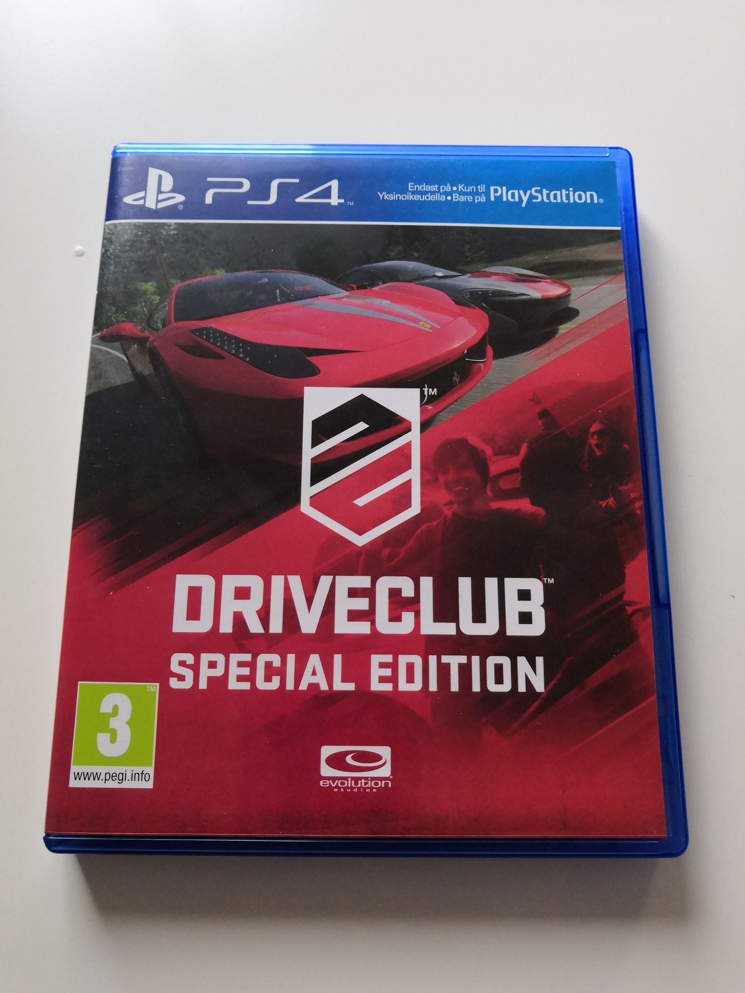 PS4 Driveclub Special Edition (410082755) ᐈ Köp på Tradera