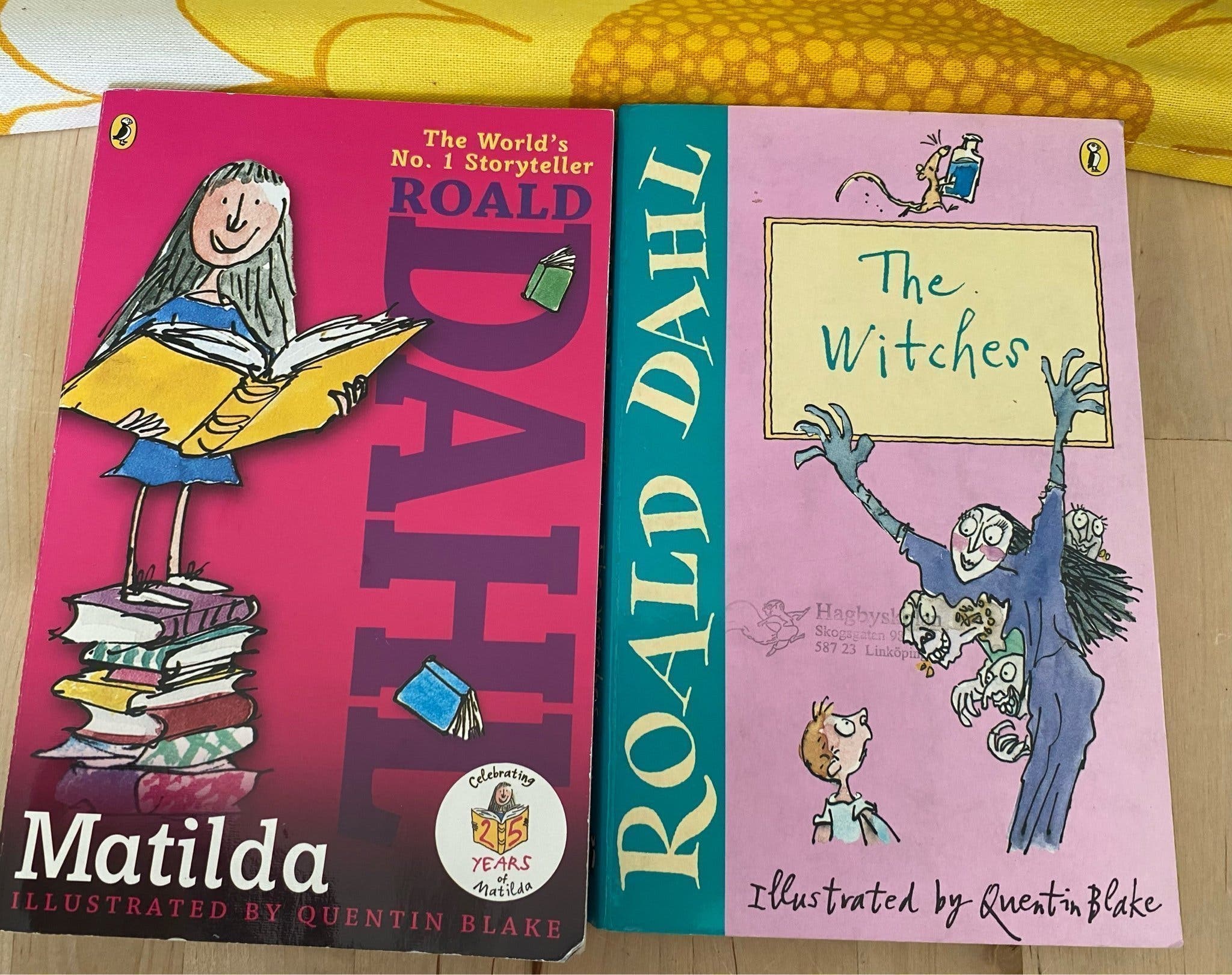 Roald Dahl - Matilda och Charlie och Witches | Köp på Tradera (716556008)