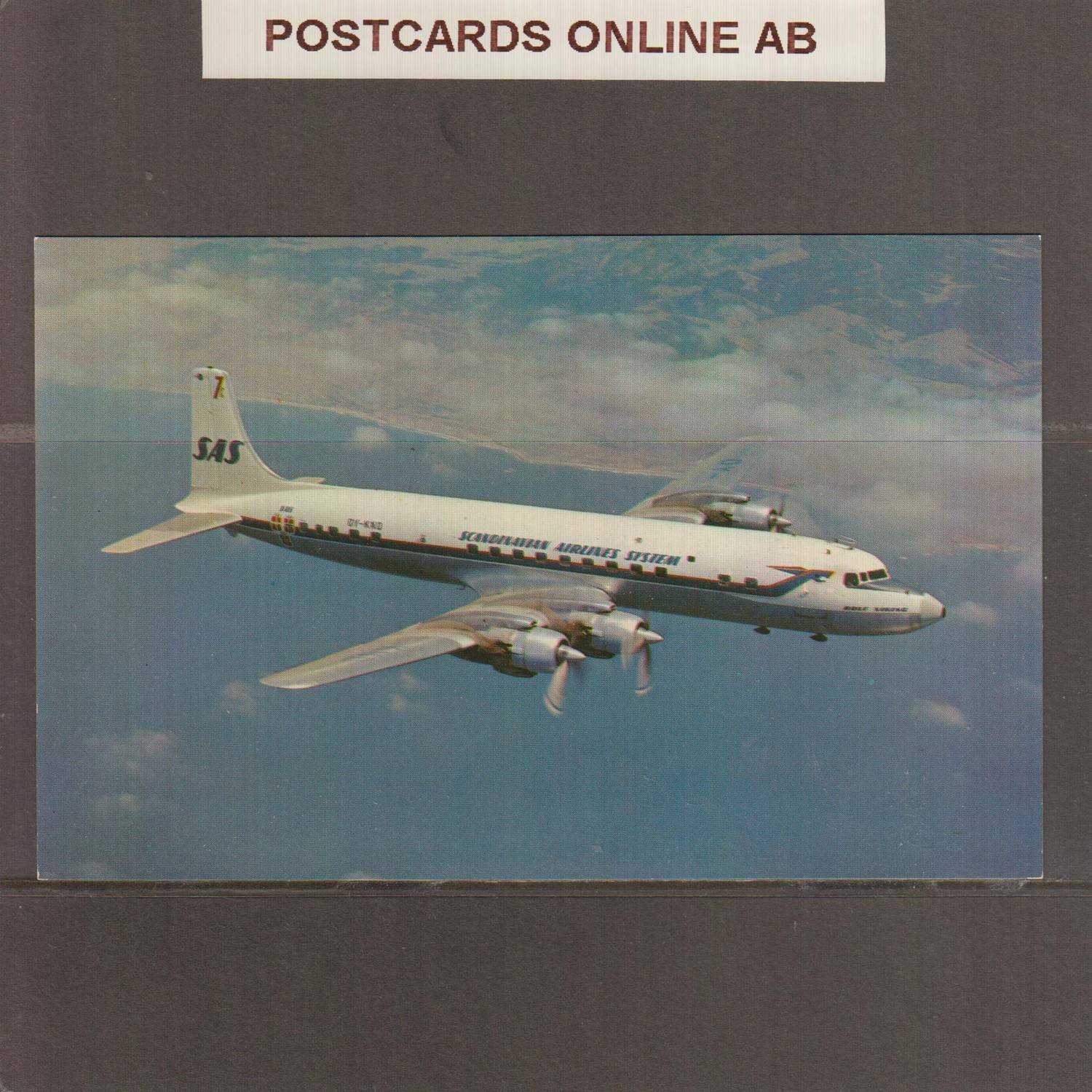 SAS Reklamkort World Leade.. | Köp från PostcardsOnline på Tradera (642941958)