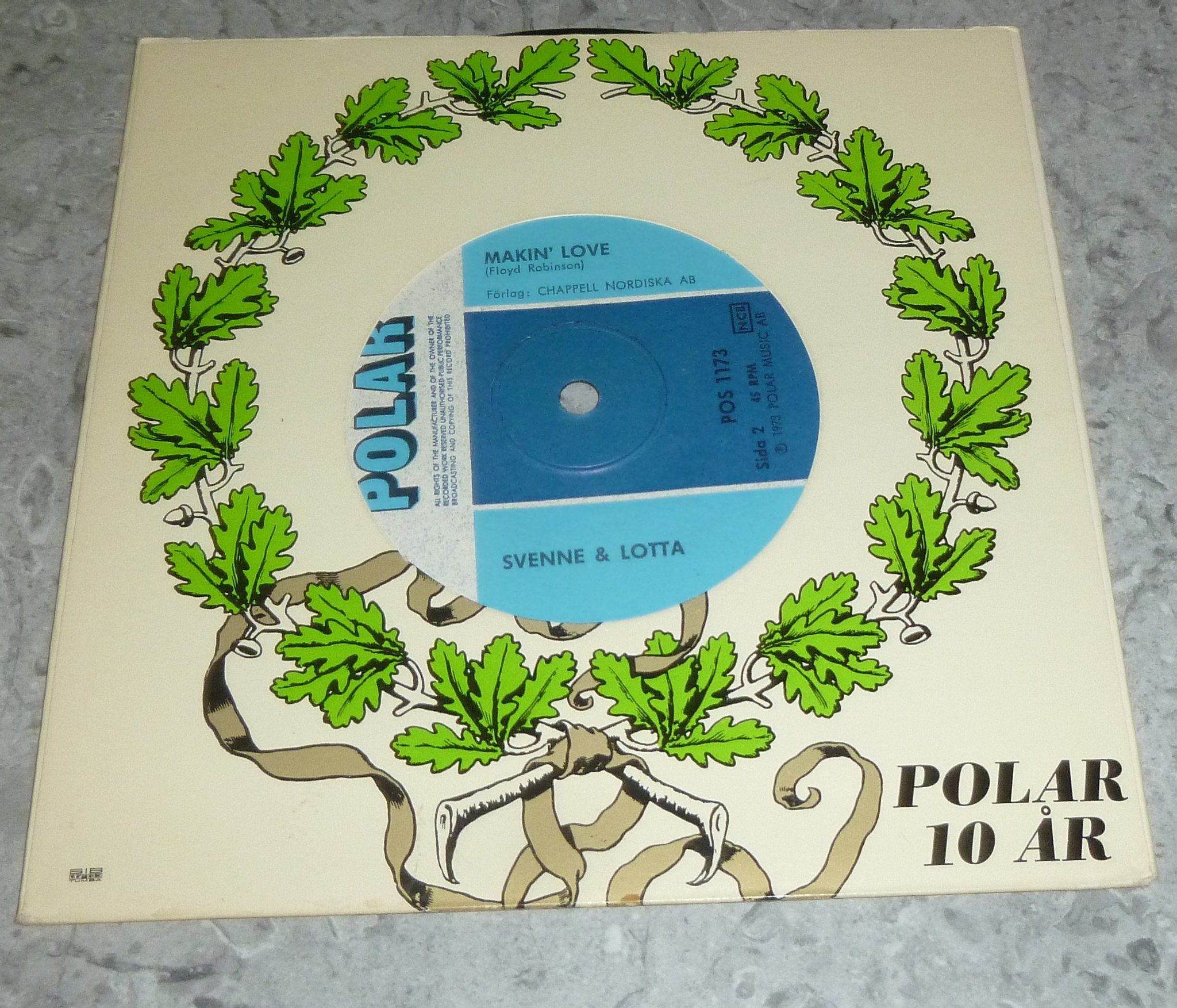 Svenne & Lotta - Sandy / Makin' Love - Vinylsin.. | Köp på Tradera (697875213)