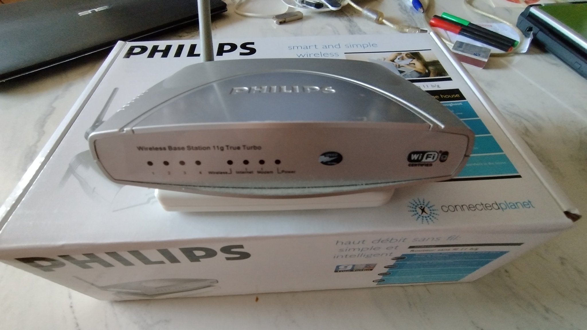 Philips SNB 6500 wifi router | Köp på Tradera (685265897)