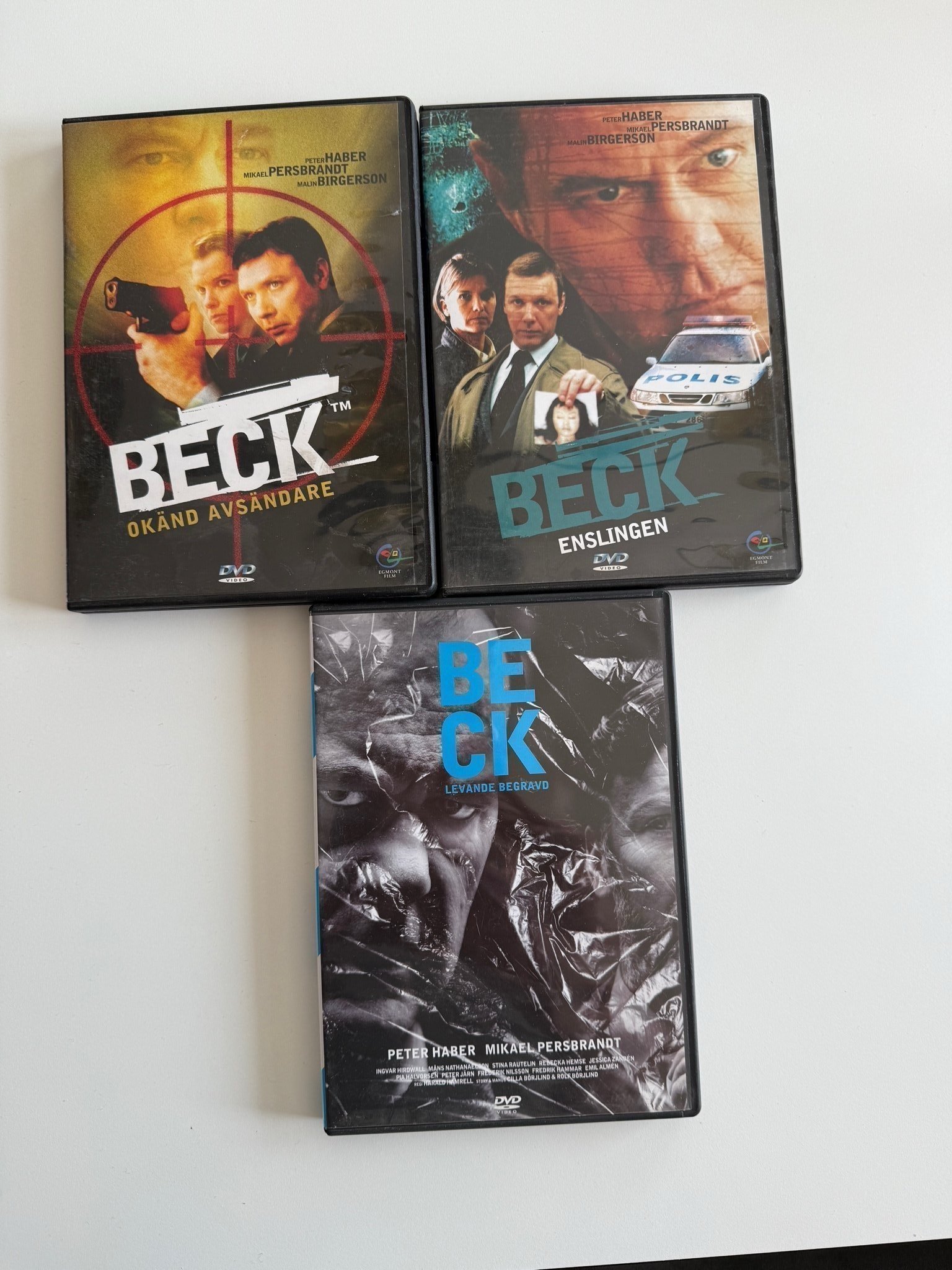 Beck DVD-filmer - Okänd Avsändare, Ensligen, Le.. | Köp på Tradera (687350075)