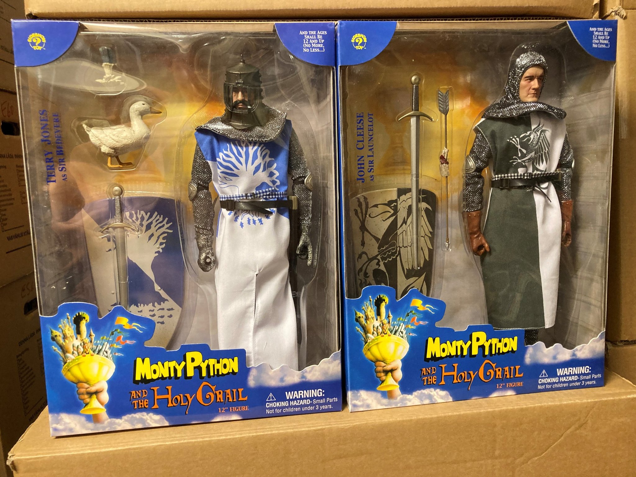 Monty Python Holy Grail Knights Set Obs 5 Figu Köp På Tradera