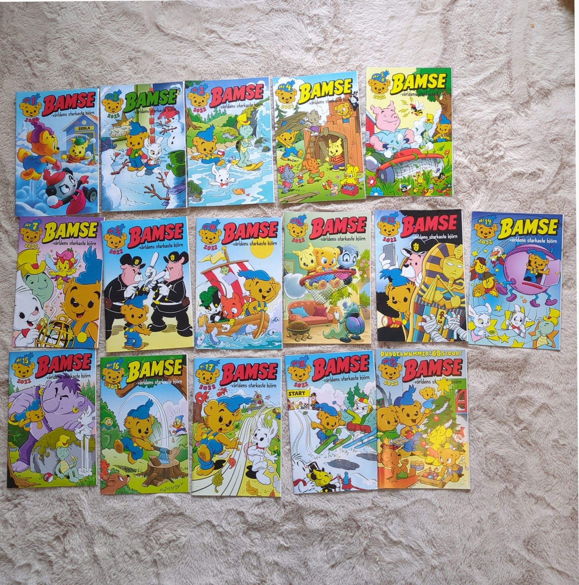 Bamse - 2022 komplett årgång | Köp på Tradera (638090059)