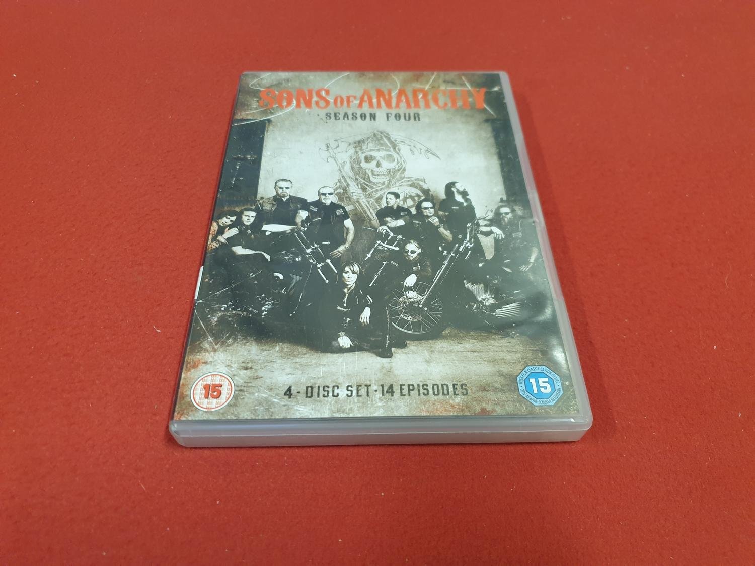 Sons Of Anarchy Season 4 Dvd Cover
