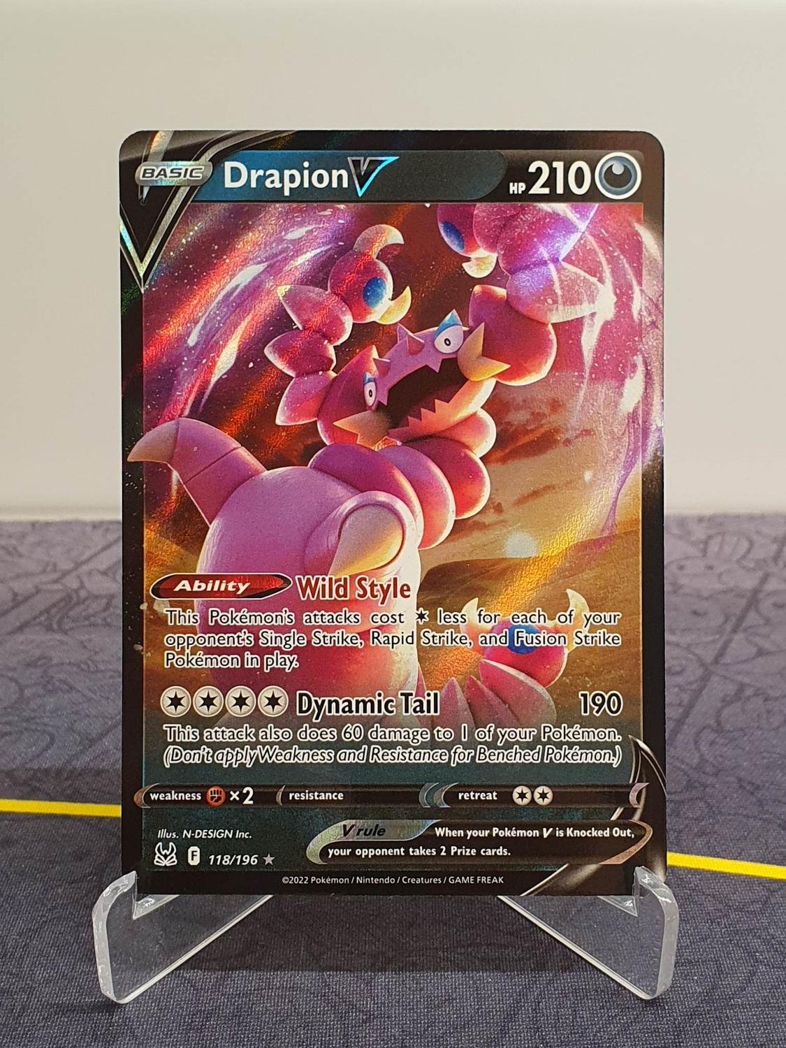 DRAPION V 118/196 - Ultra Rare - Lost Origin - .. | Köp på Tradera (586423249)