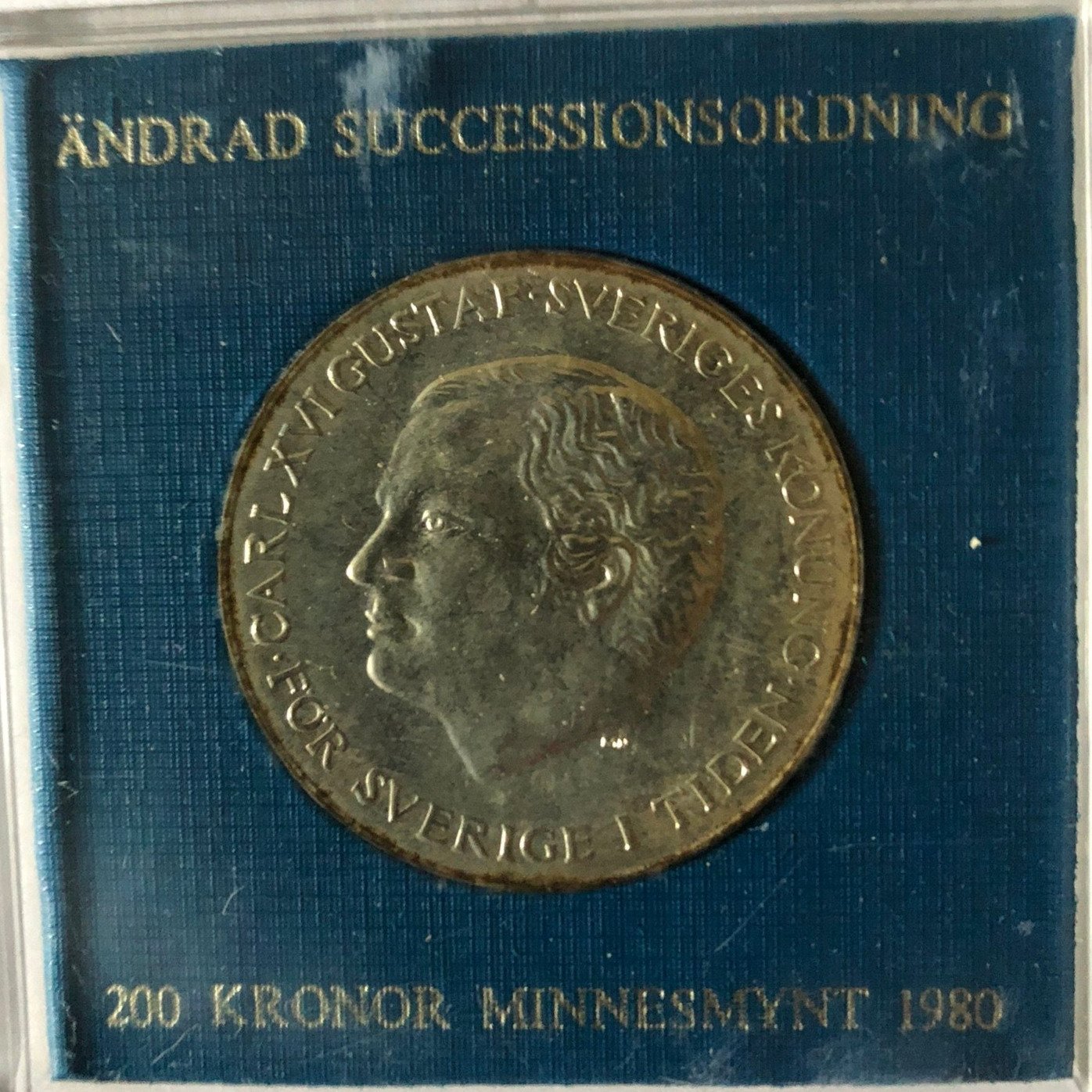 Se produkter som liknar 200 Kronor Minnesmynt 1980 - .. på Tradera (691325142)