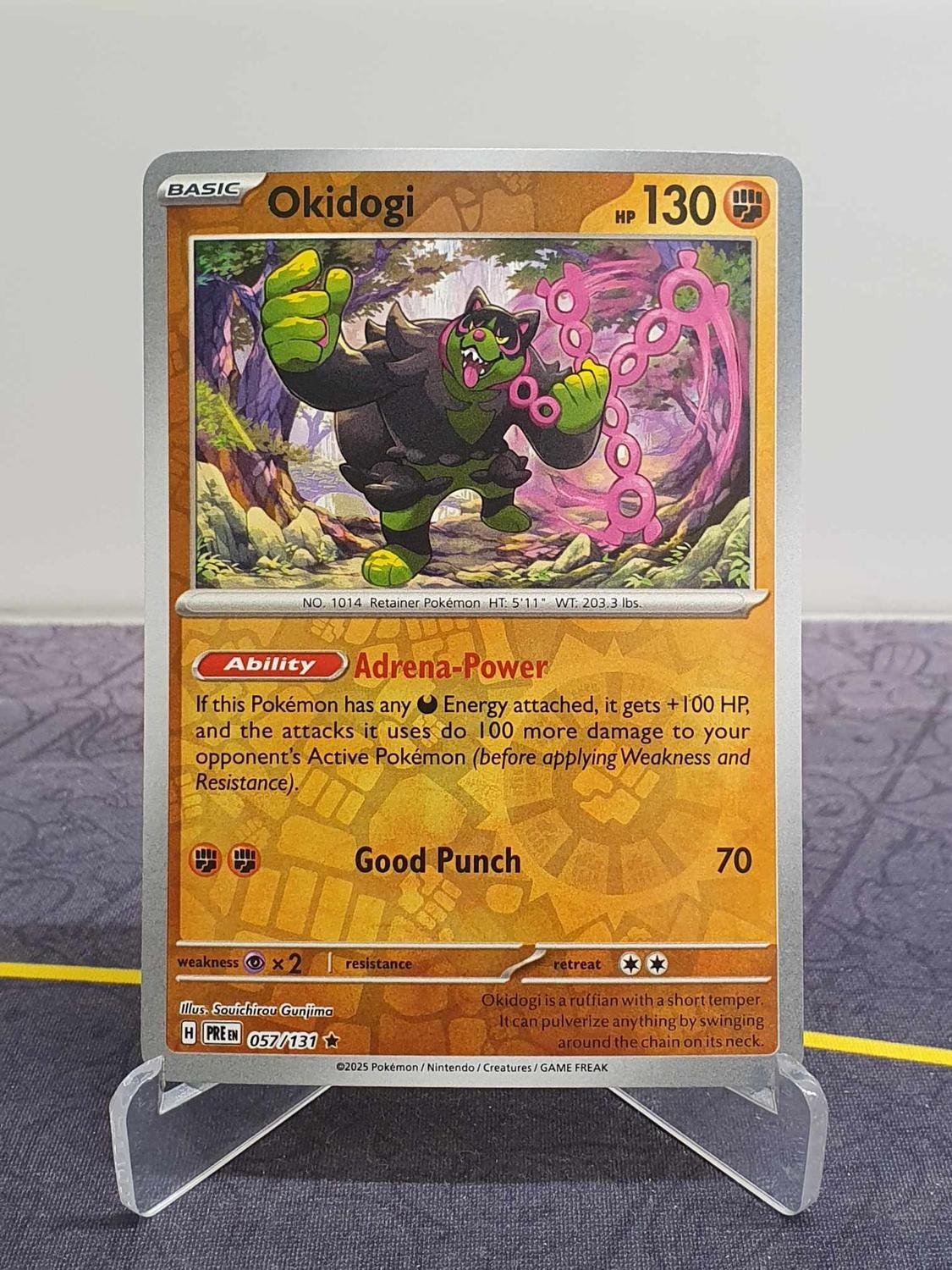 OKIDOGI 057/131 - Reverse Holo Rare - Prismatic.. | Köp på Tradera (663250810)