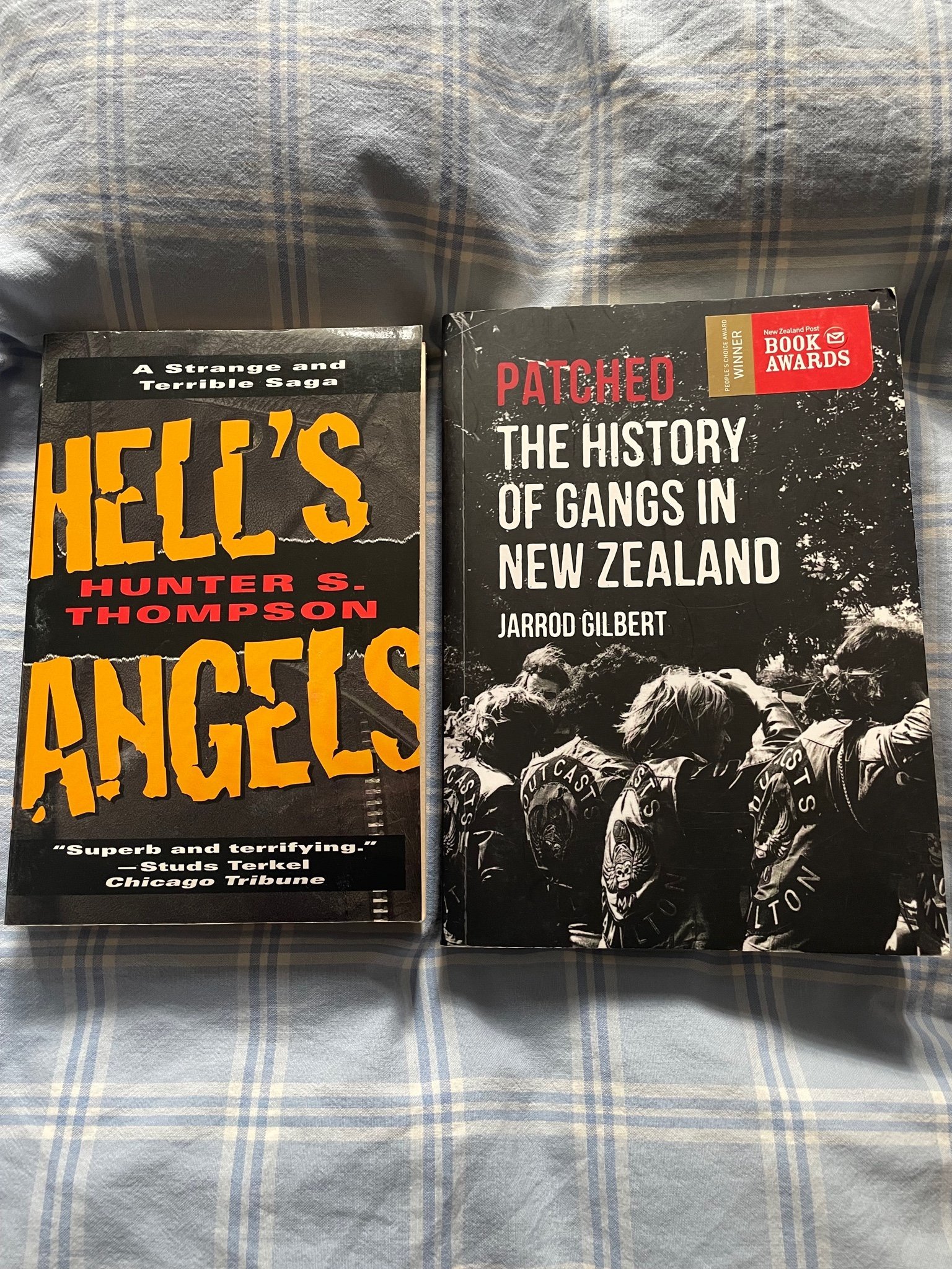 Hell's Angels av Hunter S. Thompson & Patched: .. | Köp på Tradera (697353163)