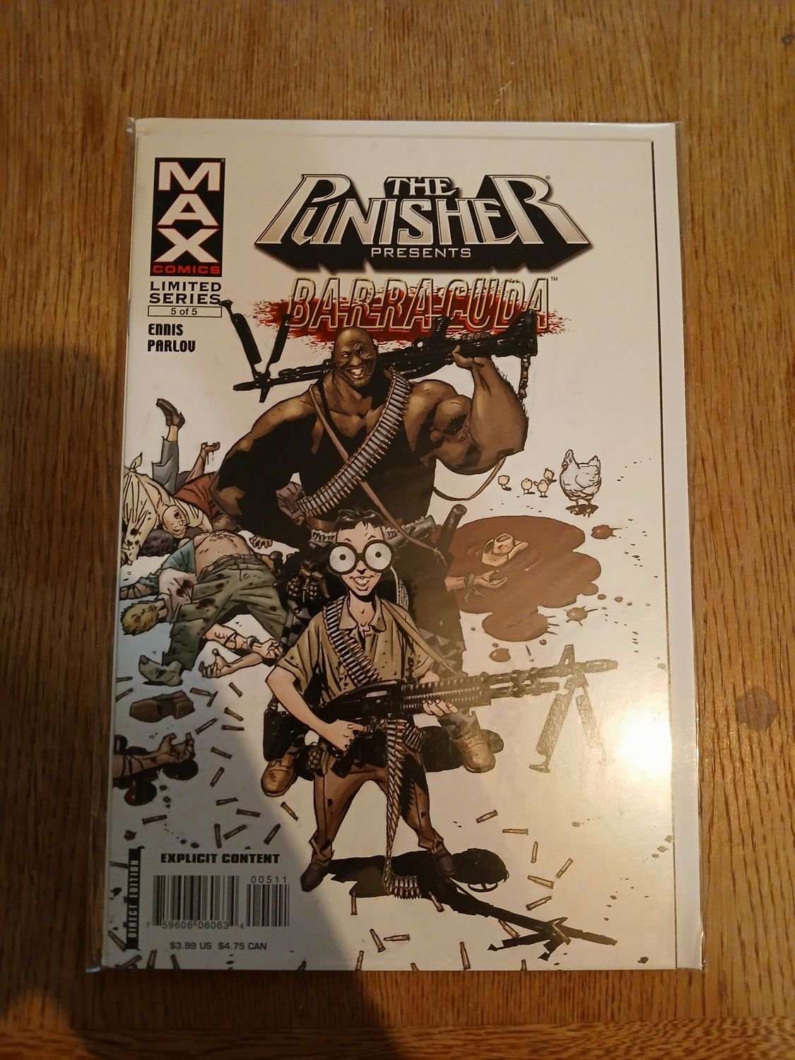 Punisher Presents Barracuda Max (2007) #5 | Köp på Tradera (665866096)