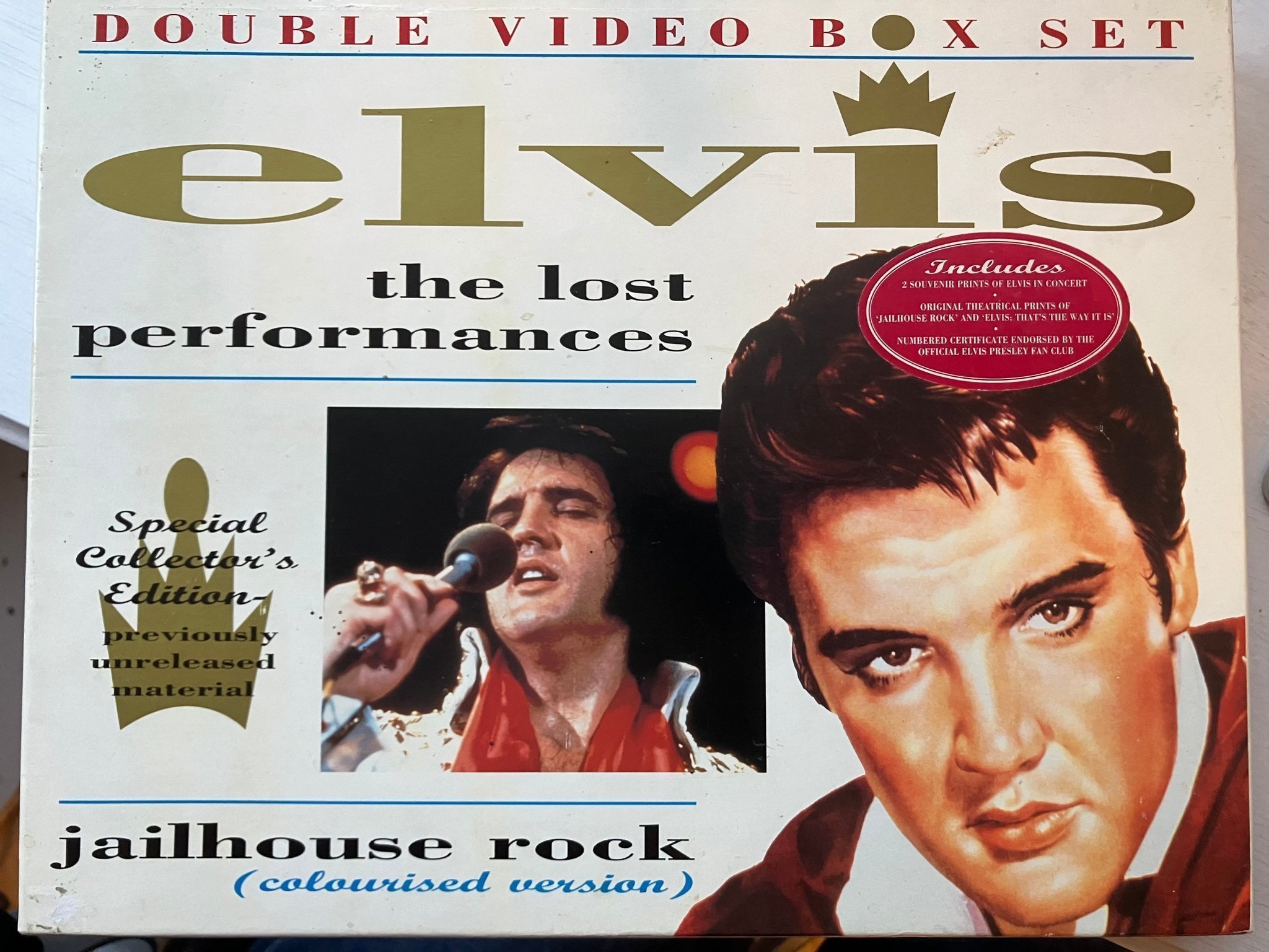 Elvis - The Lost Performances & Jailhouse Rock .. | Köp på Tradera (701441348)