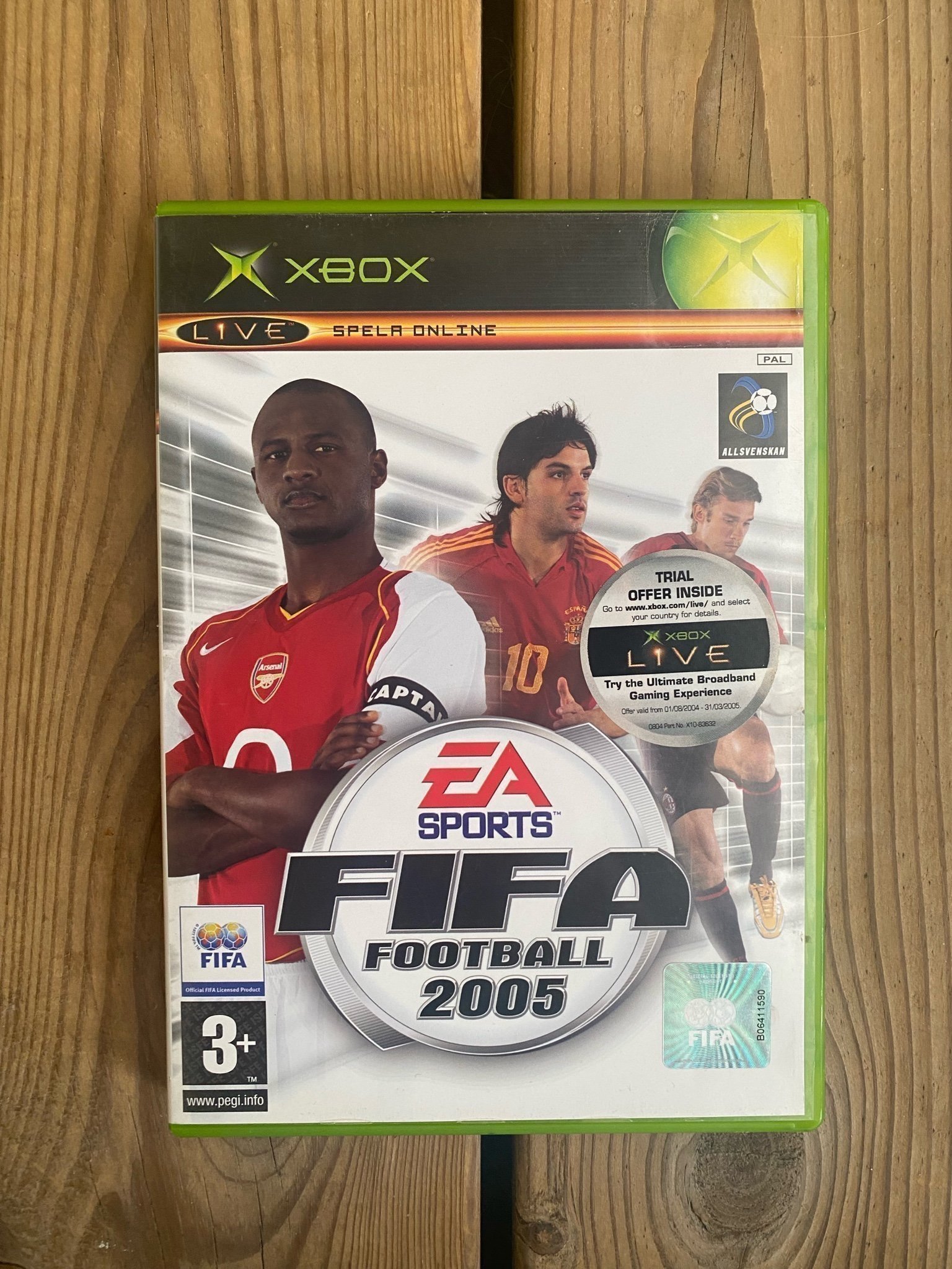 FIFA Football 2005 – Xbox, komplett med ask & m.. | Köp på Tradera (687828926)
