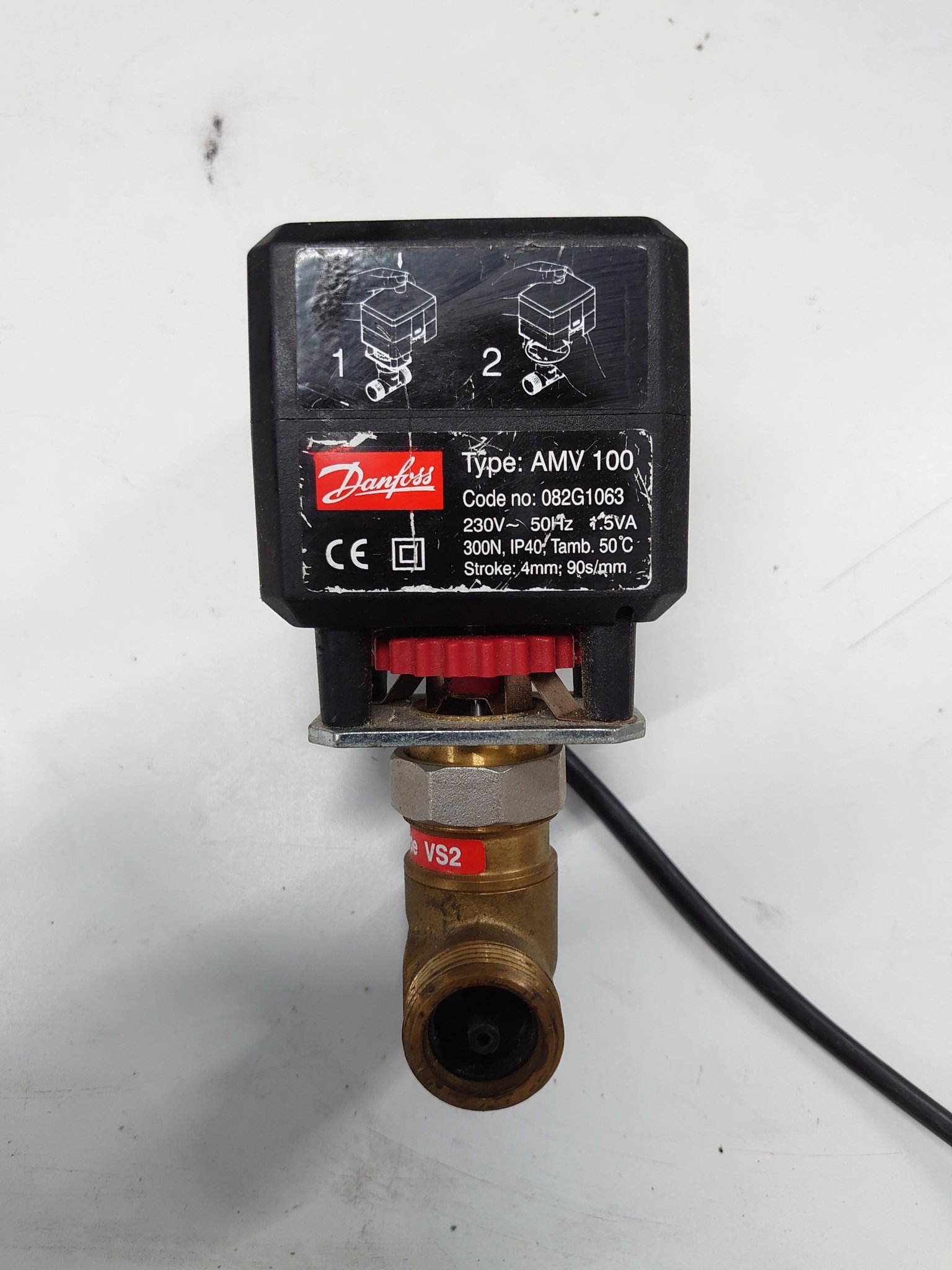 Ställdon danfoss amv 100 (391137600) ᐈ Köp på Tradera