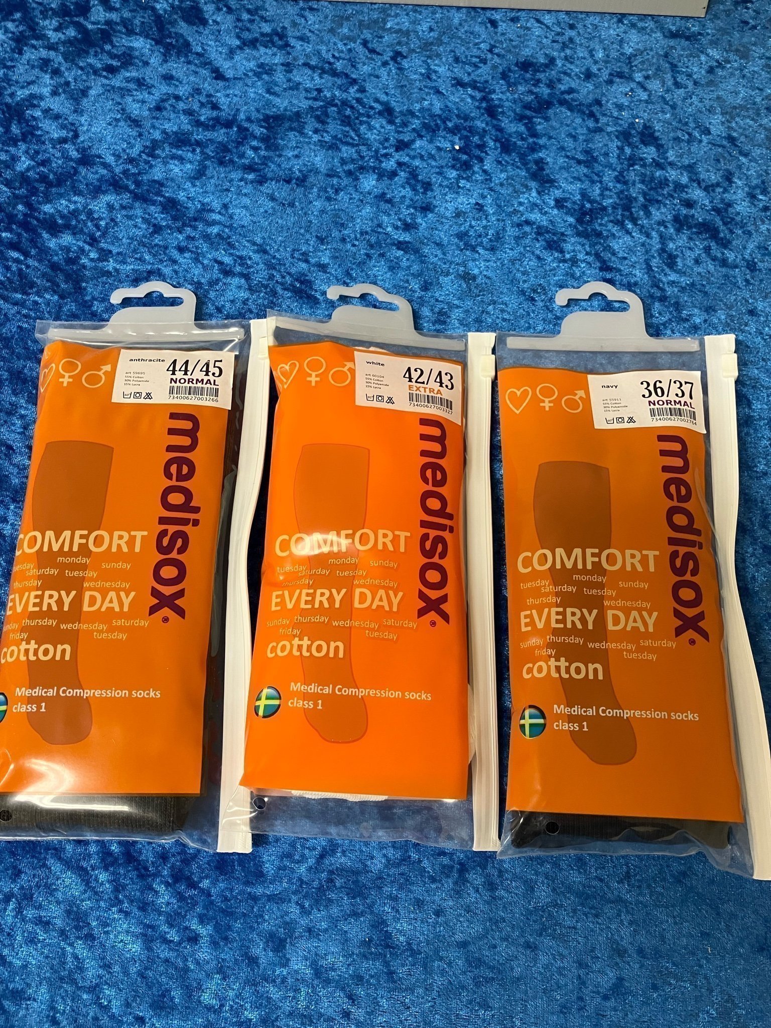 Medisox Stödstrumpor - 3 par | Köp på Tradera (711511882)