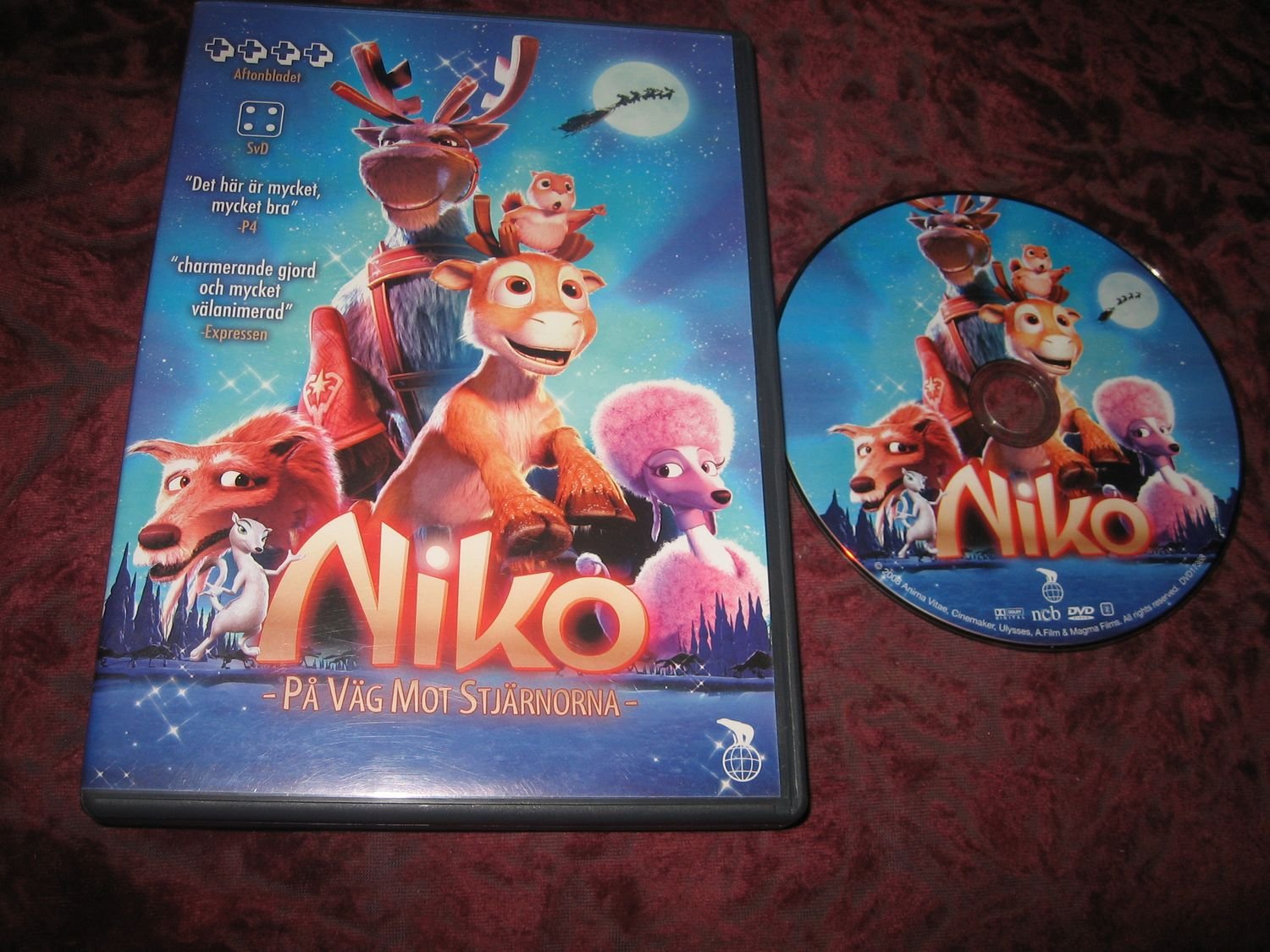 NIKO PÅ VÄG MOT STJÄRNORNA (SVENSKT TAL) DVD | Köp på Tradera (655541959)