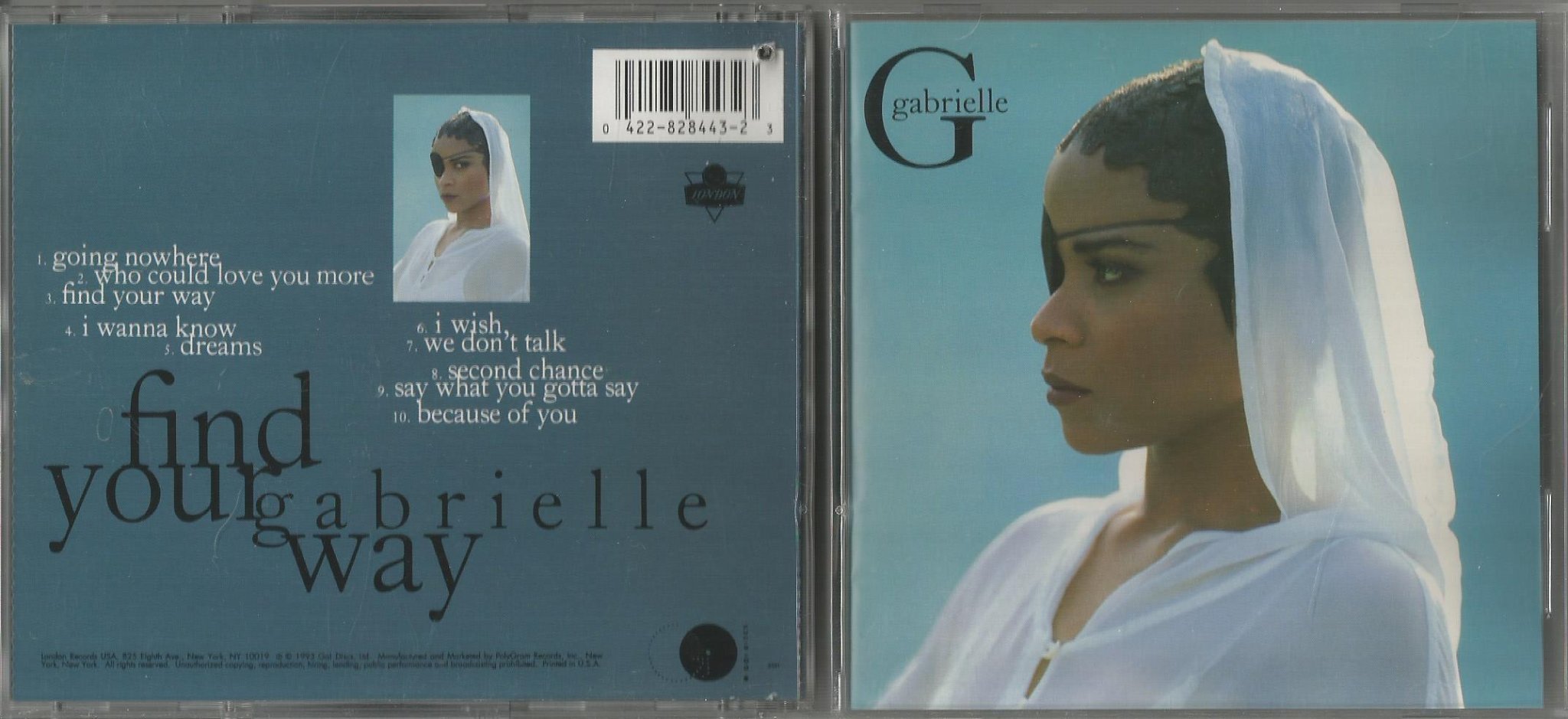 Gabrielle - Find Your Way - CD - 1993 (412286197) ᐈ Köp på Tradera Gabrielle - Find Your Way - CD - 1993 (412286197) ᐈ Köp på Tradera
