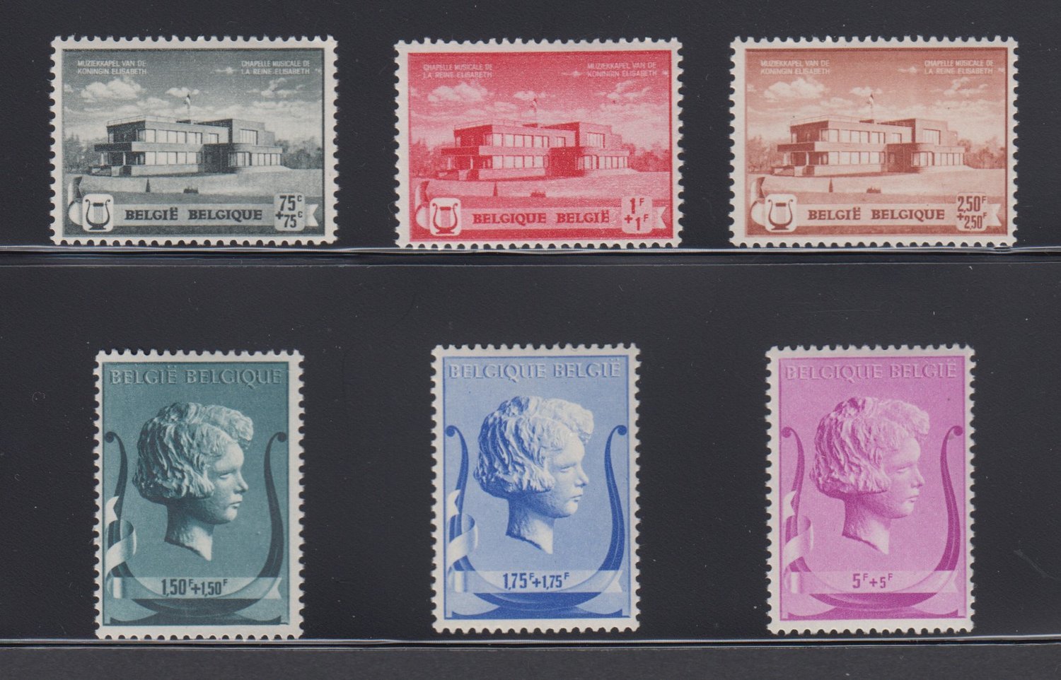 Belgien. M 1190-1195 ** kpl serie. VACKER SERIE. | Köp på Tradera (656124372)