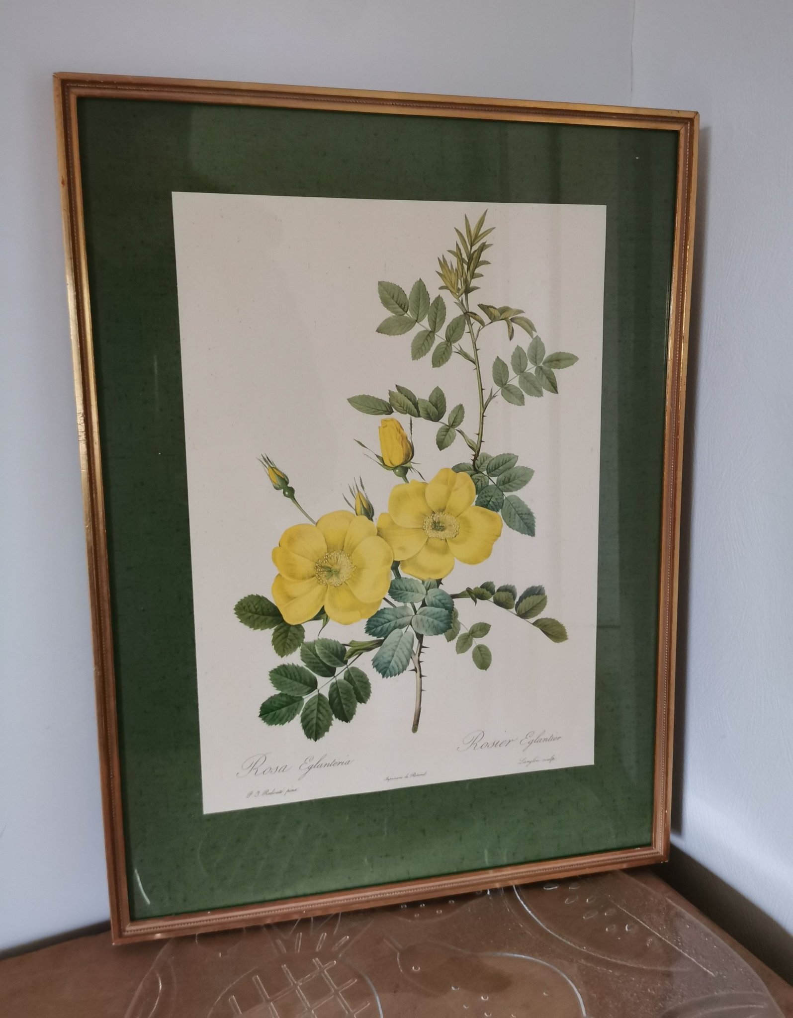 Se produkter som liknar Litografiska tryck med ram på Tradera (629921220)