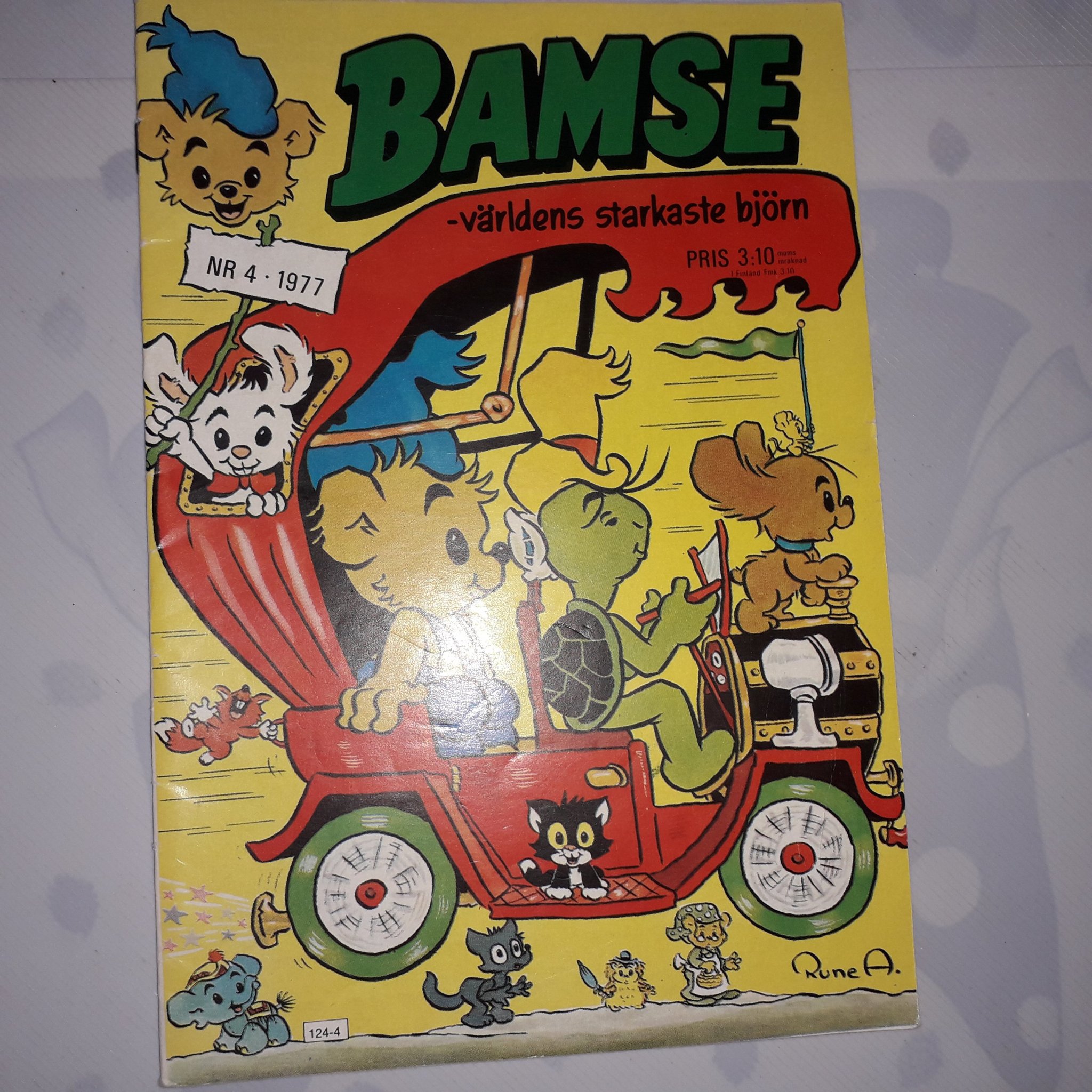 Se produkter som liknar BAMSE / Nr 4 - 1977 på Tradera (678330817)