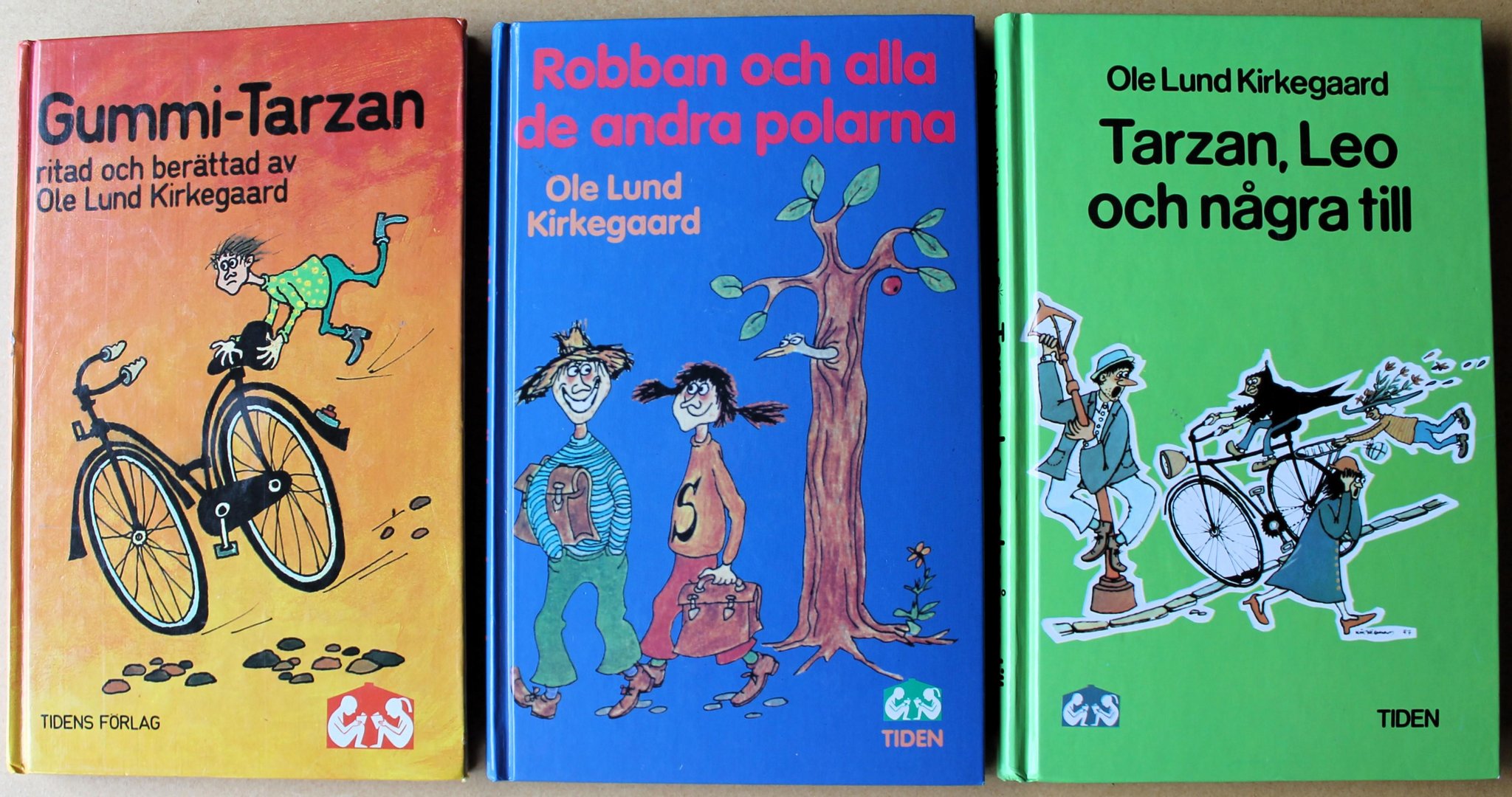 Tre böcker av Ole Lund Kirkegaard, bl a Robban .. | Köp på Tradera (623204836)
