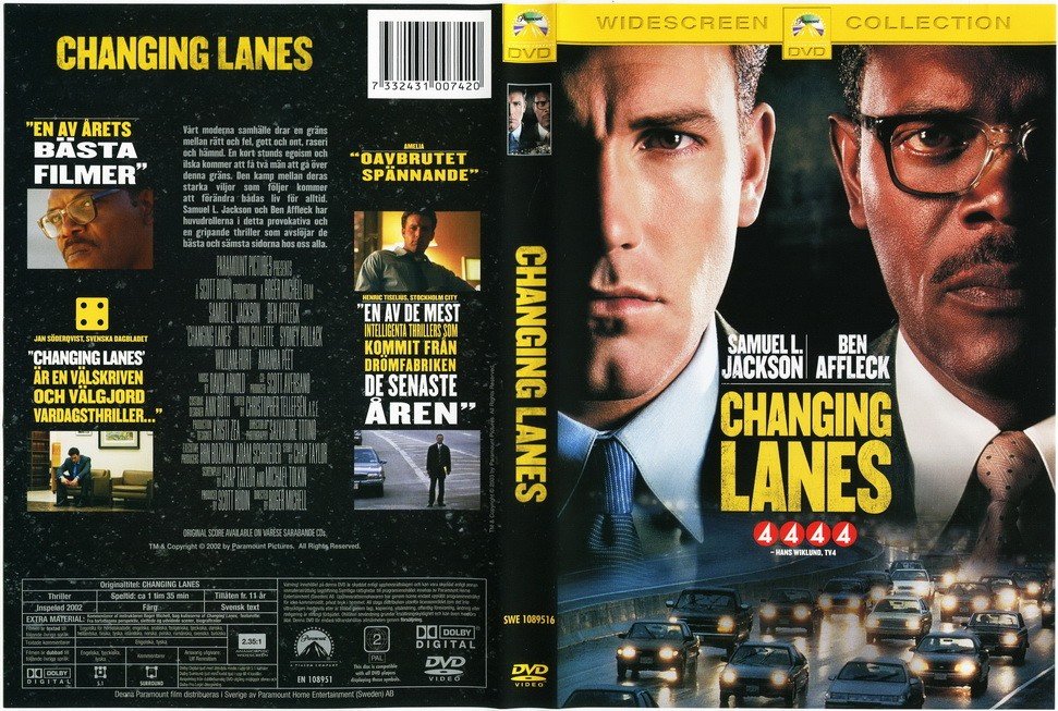 Se produkter som liknar Changing Lanes-2002-Ben Affle.. på Tradera (696987461)