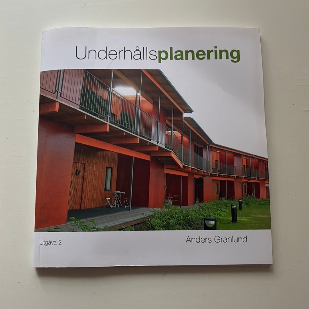 Underhållsplanering - Anders Granlund | Köp på Tradera (702932201)