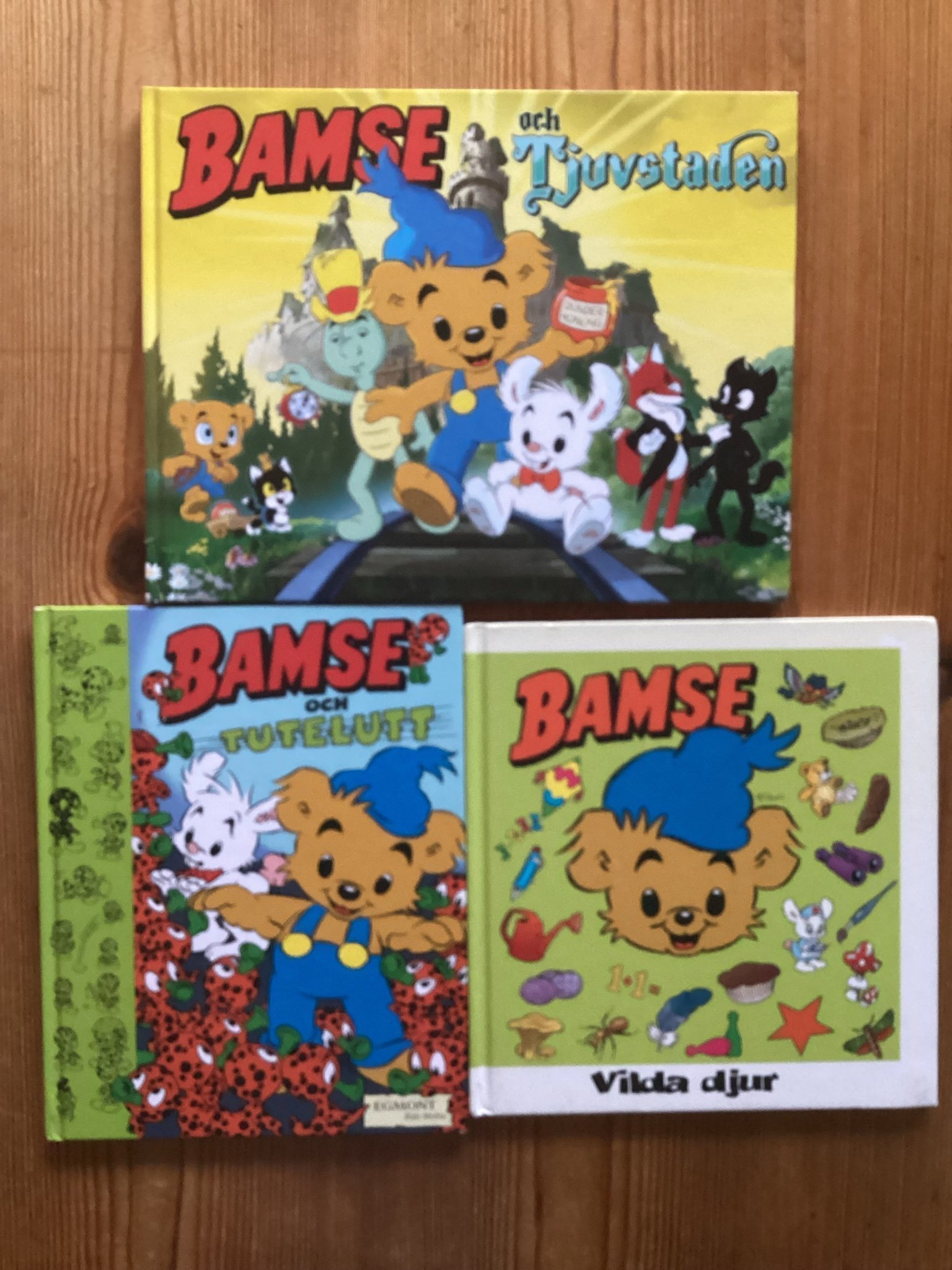 Bamse och Tjuvstaden, Bamse och Tutelutt, Vilda.. | Köp på Tradera (691377053)