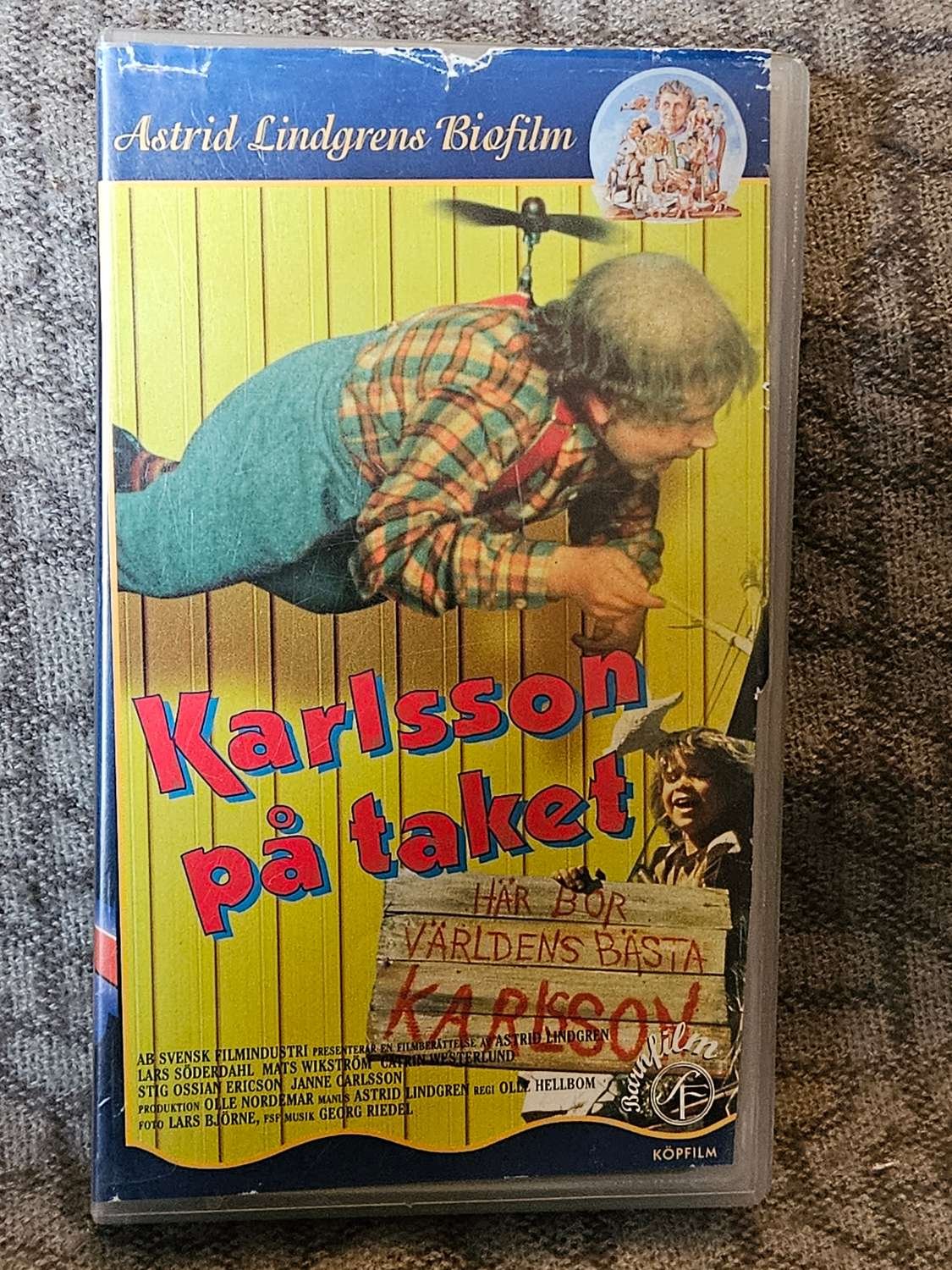 KARLSSON PÅ TAKET - ,VHS ,SVEN.. | Köp från SandsOfTime på Tradera (676694103)