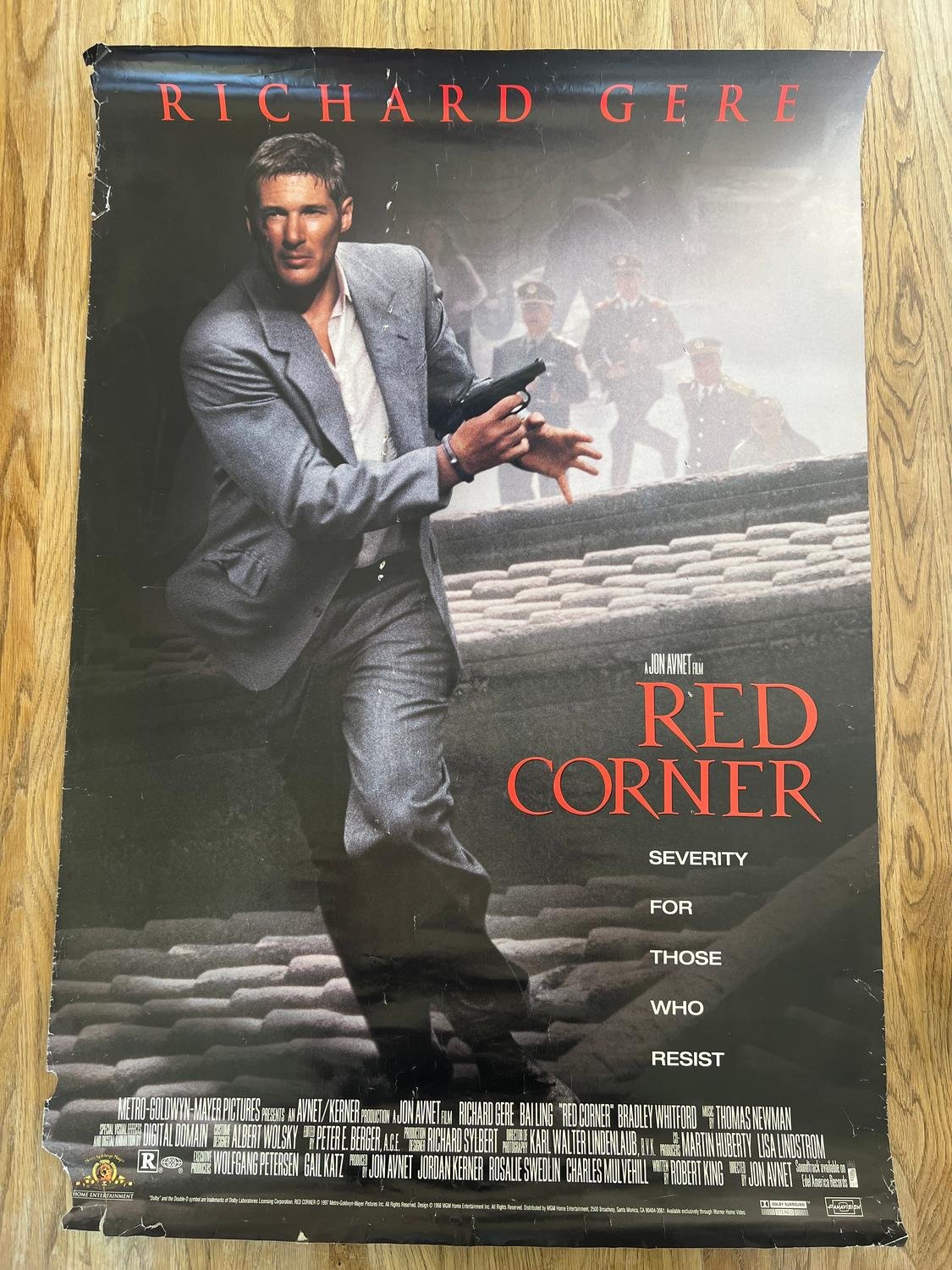 Red Corner (1997) - Filmposter | Köp från Wiboniverse på Tradera (647198152)